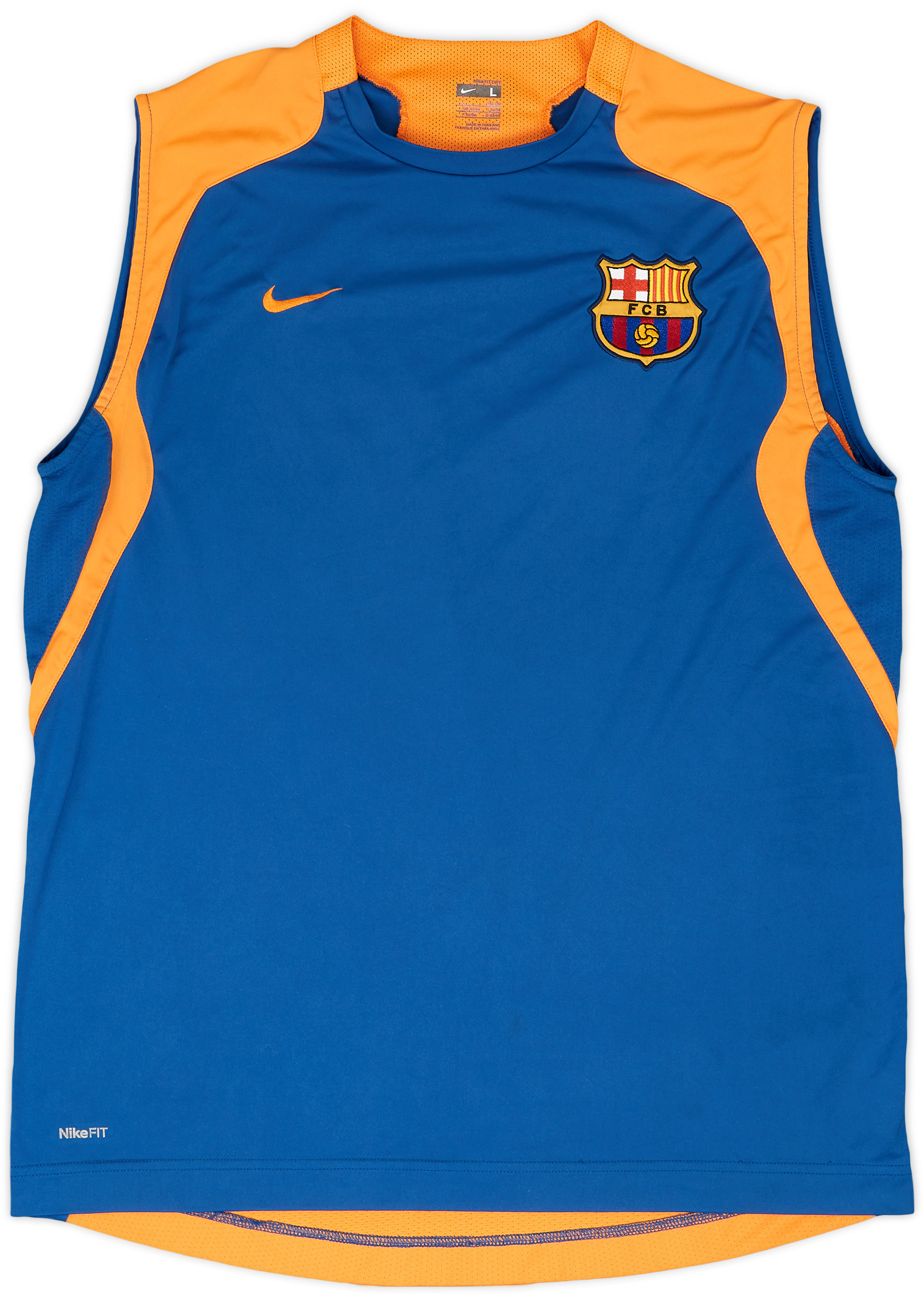 2007-08 Barcelona Nike Training Vest - 9/10 - (L)