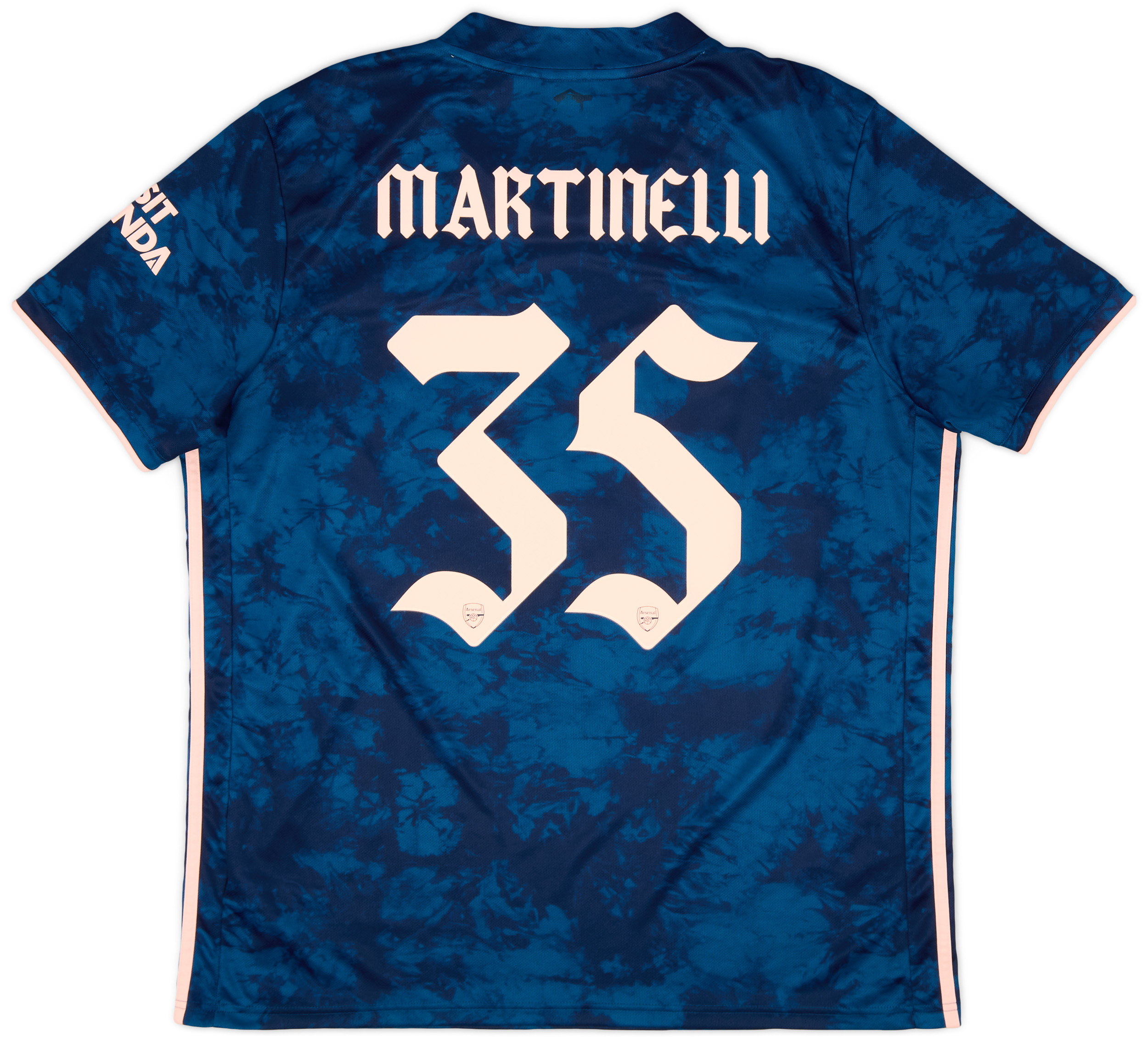 2020-21 Arsenal Third Shirt Martinelli #35 - 9/10 - (XL)