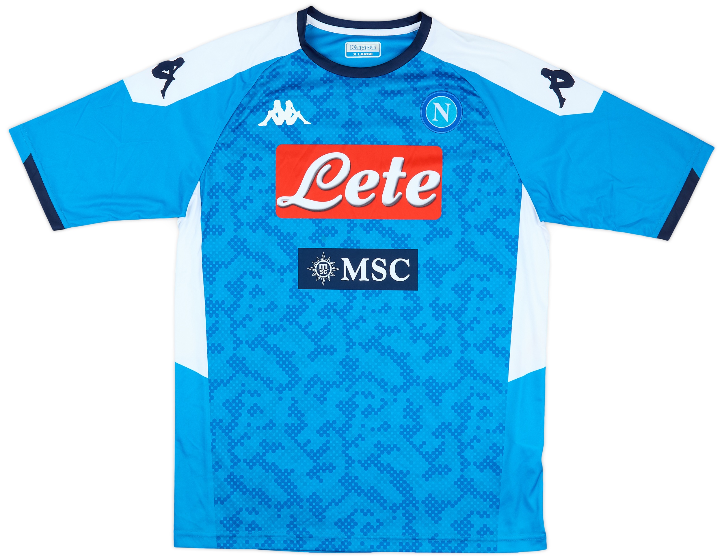 2019-20 Napoli Basic Home Shirt - 10/10 - (XL)