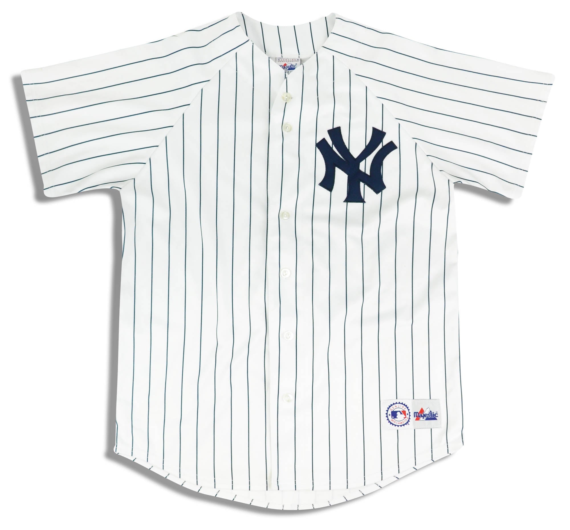 2004-08 New York Yankees Jeter #2 Majestic Jersey (Home) L