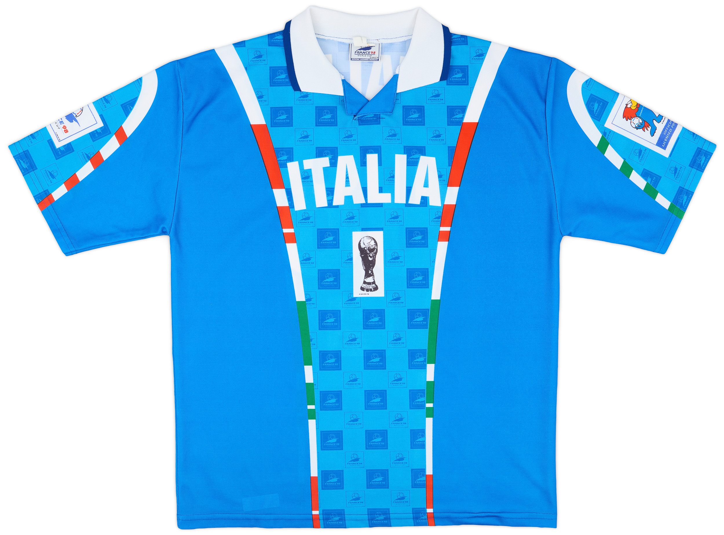 1998 Italy World Cup 98 Leisure Shirt - 8/10 - (XL)