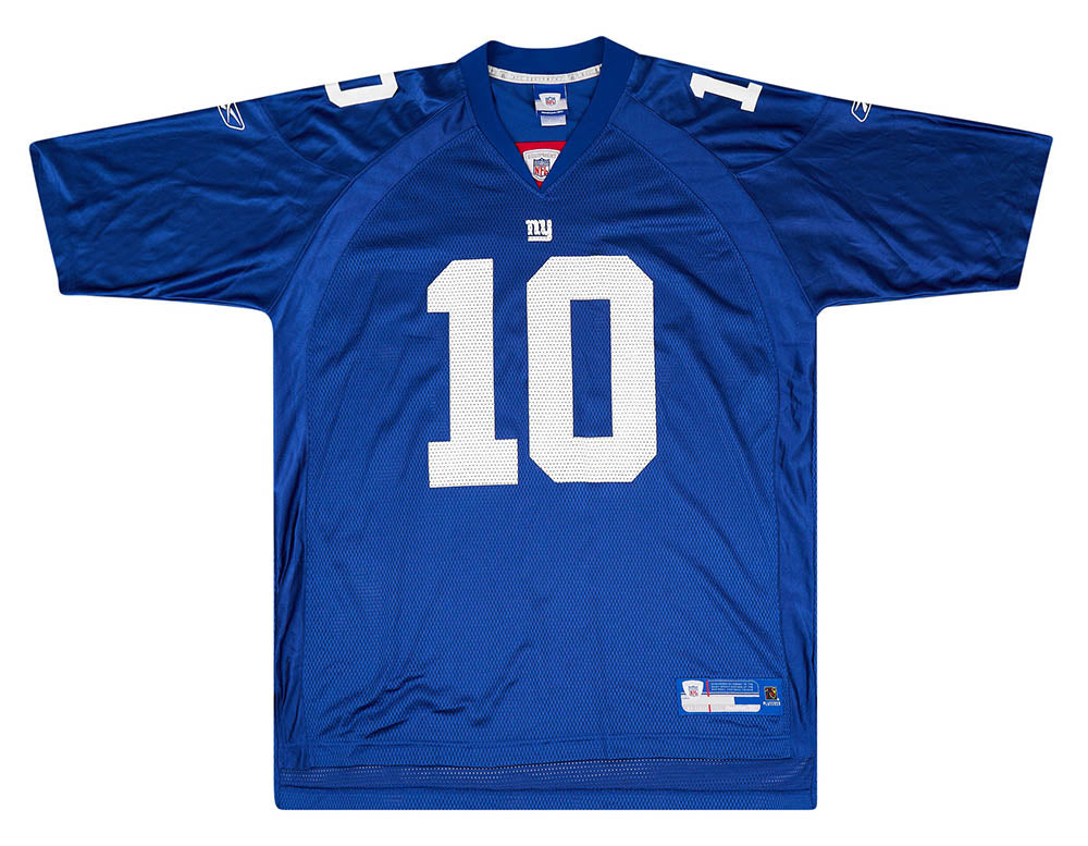 2005-06 New York Giants Manning #10 Reebok On Field Jersey (Home) XL