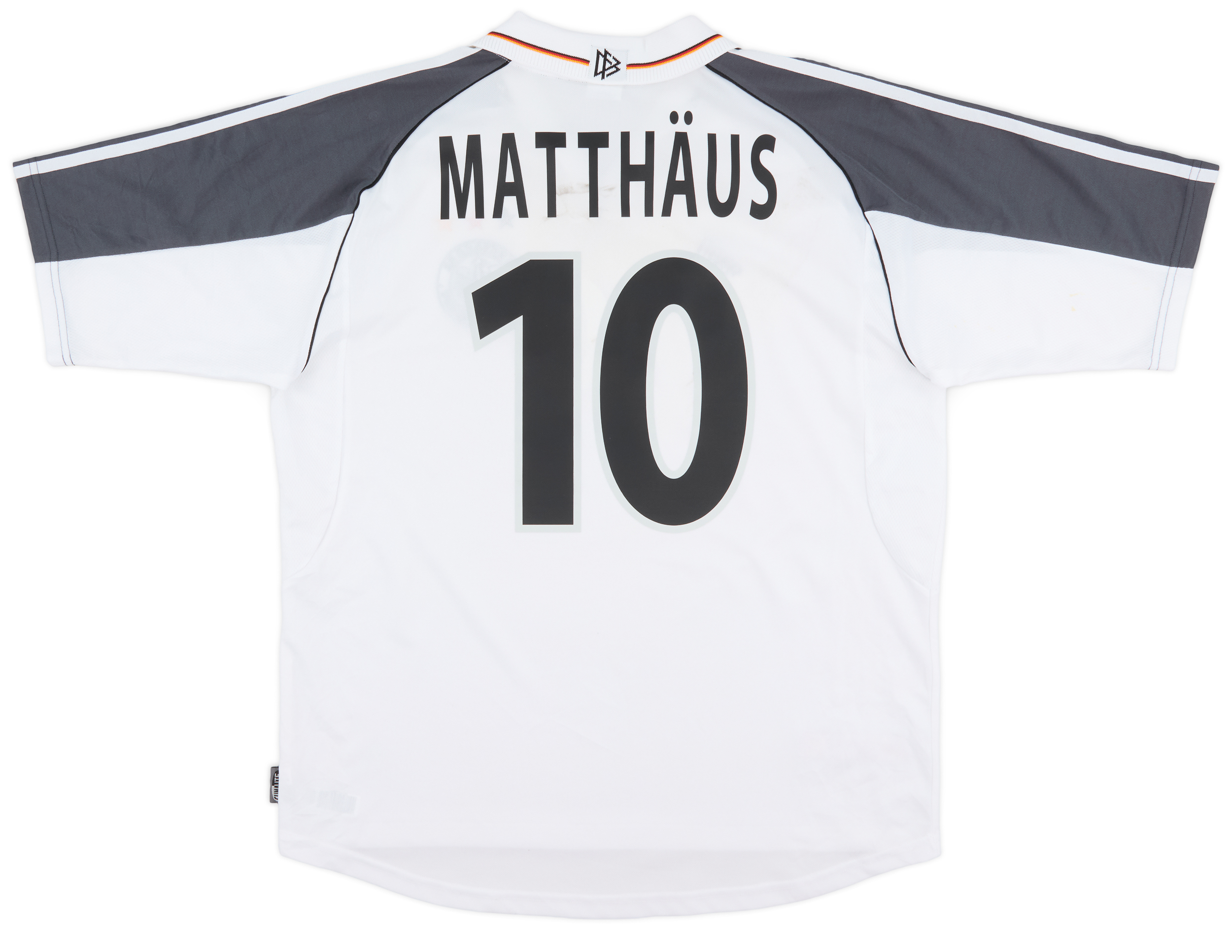 2000-02 Germany Home Shirt Matthaus #10 - 6/10 - (L)