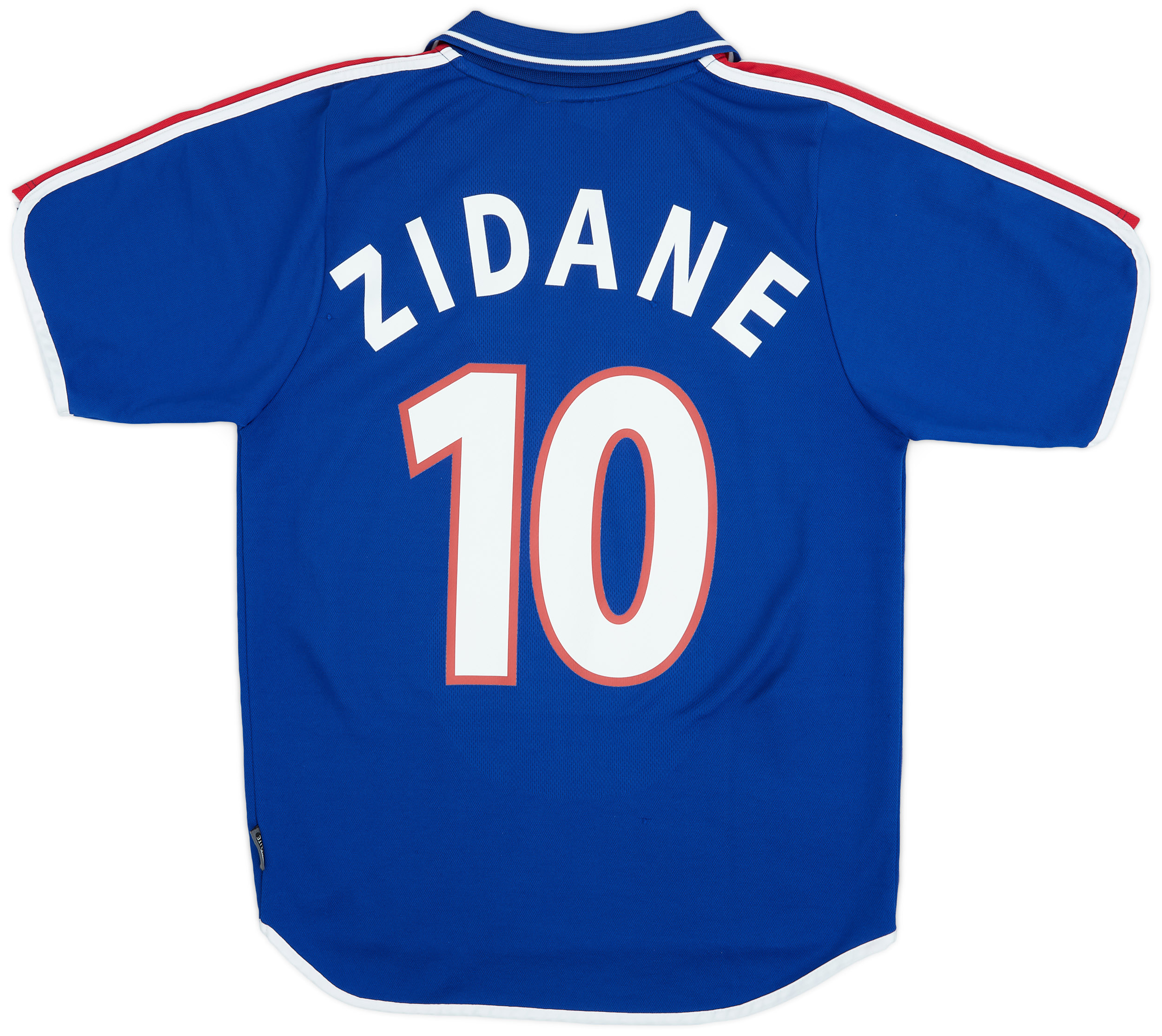 2000-02 France Home Shirt Zidane #10 - 8/10 - (S)