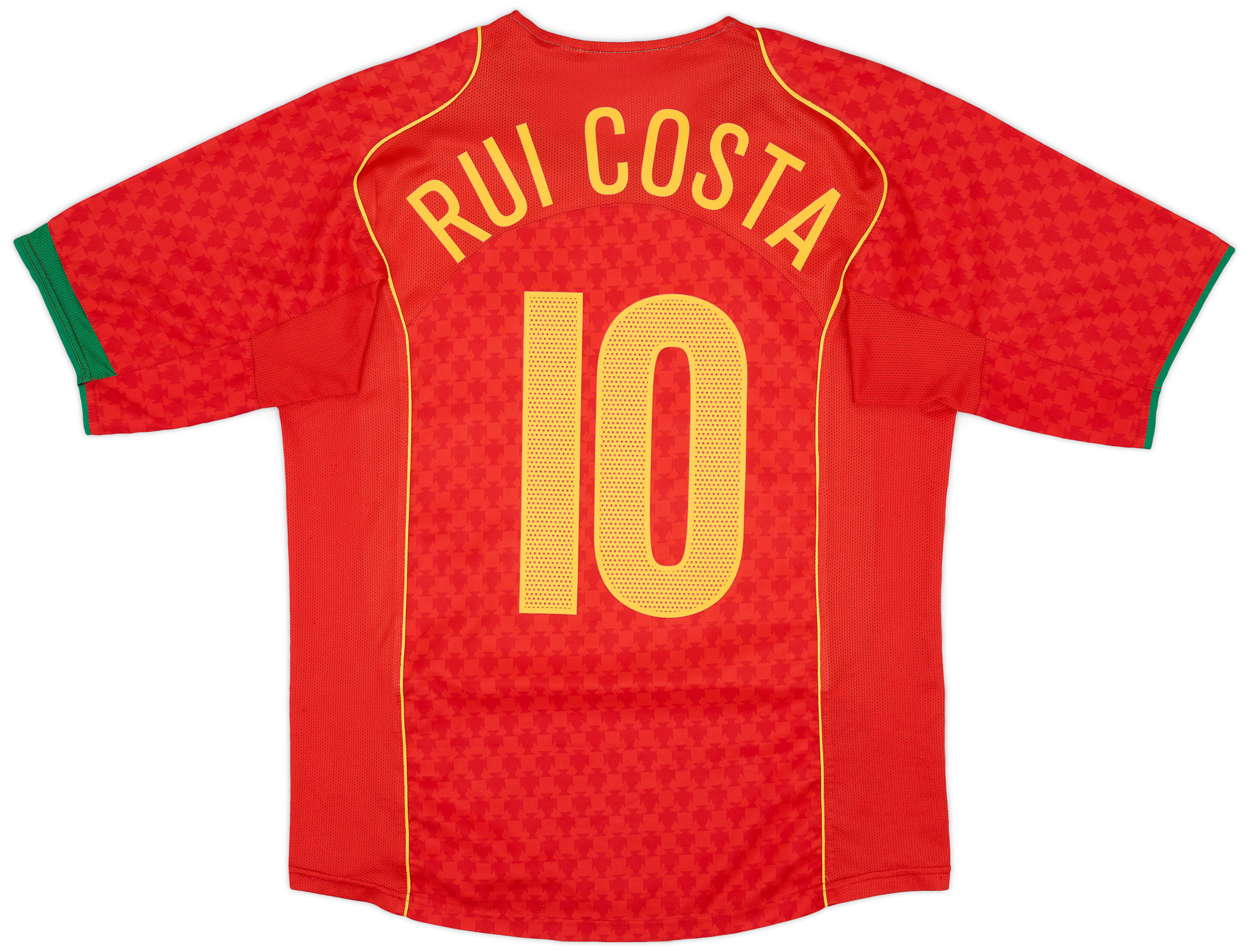 2004-06 Portugal Home Shirt Rui Costa #10 - 8/10 - (L)