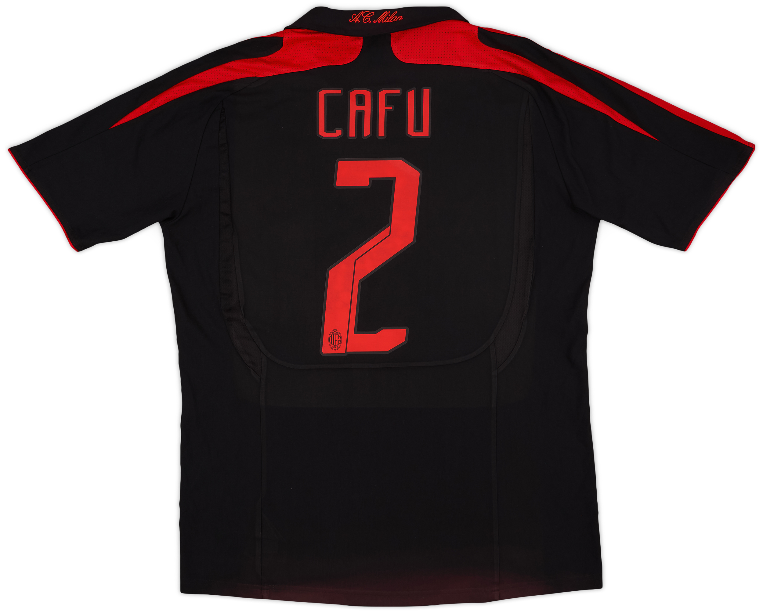 2007-08 AC Milan Third Shirt Cafu #2 - 5/10 - (L)