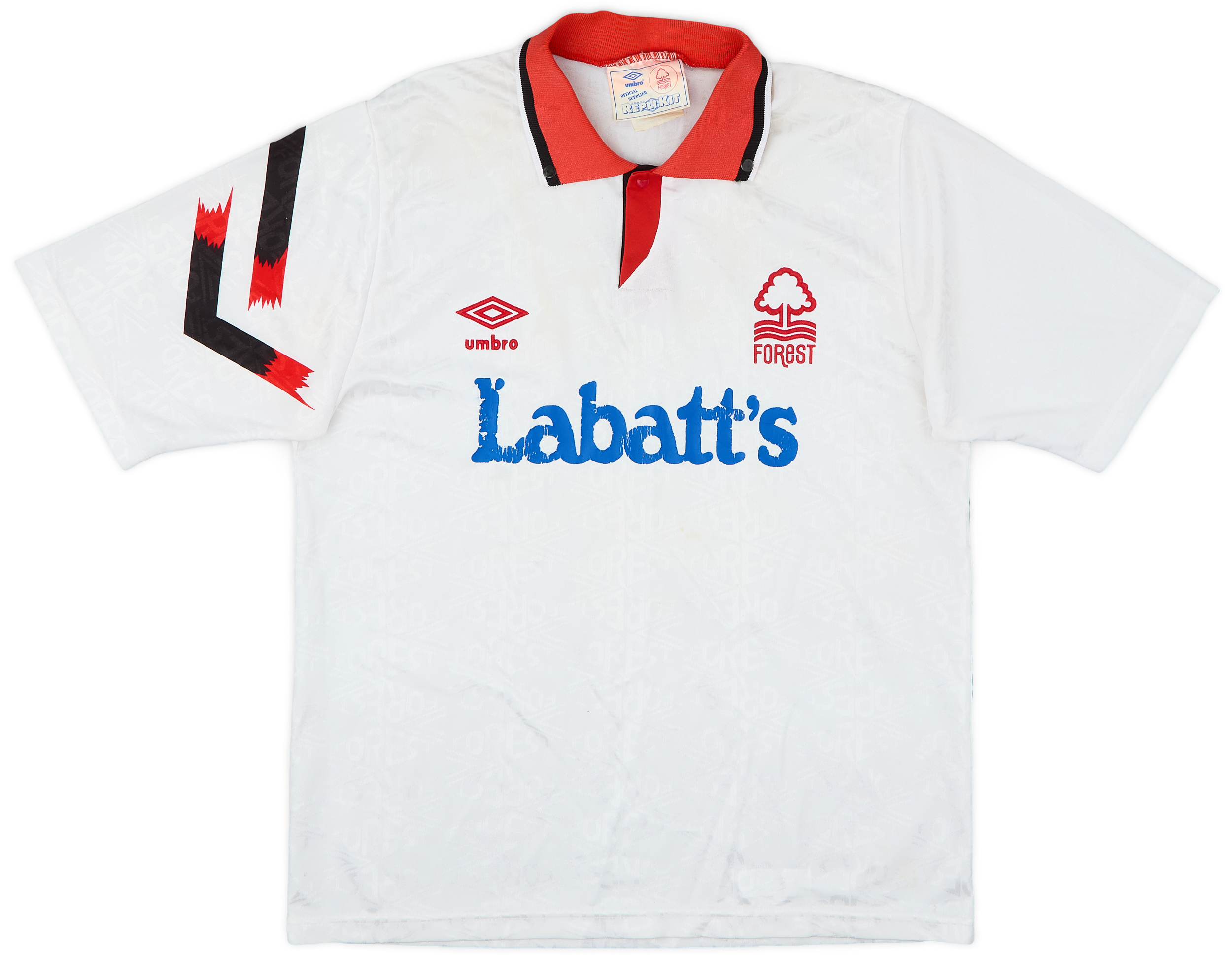 1991-93 Nottingham Forest Away Shirt - 5/10 - (S)