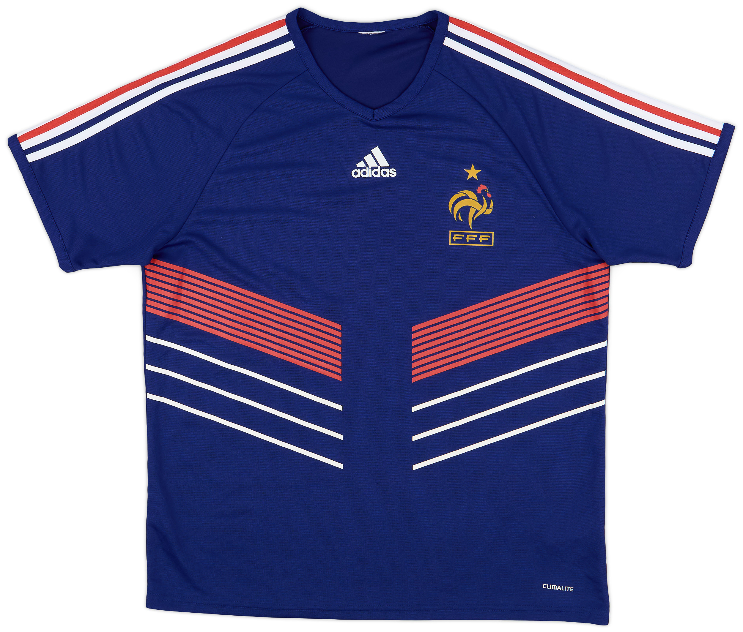 2009-10 France Basic Home Shirt - 9/10 - (L)