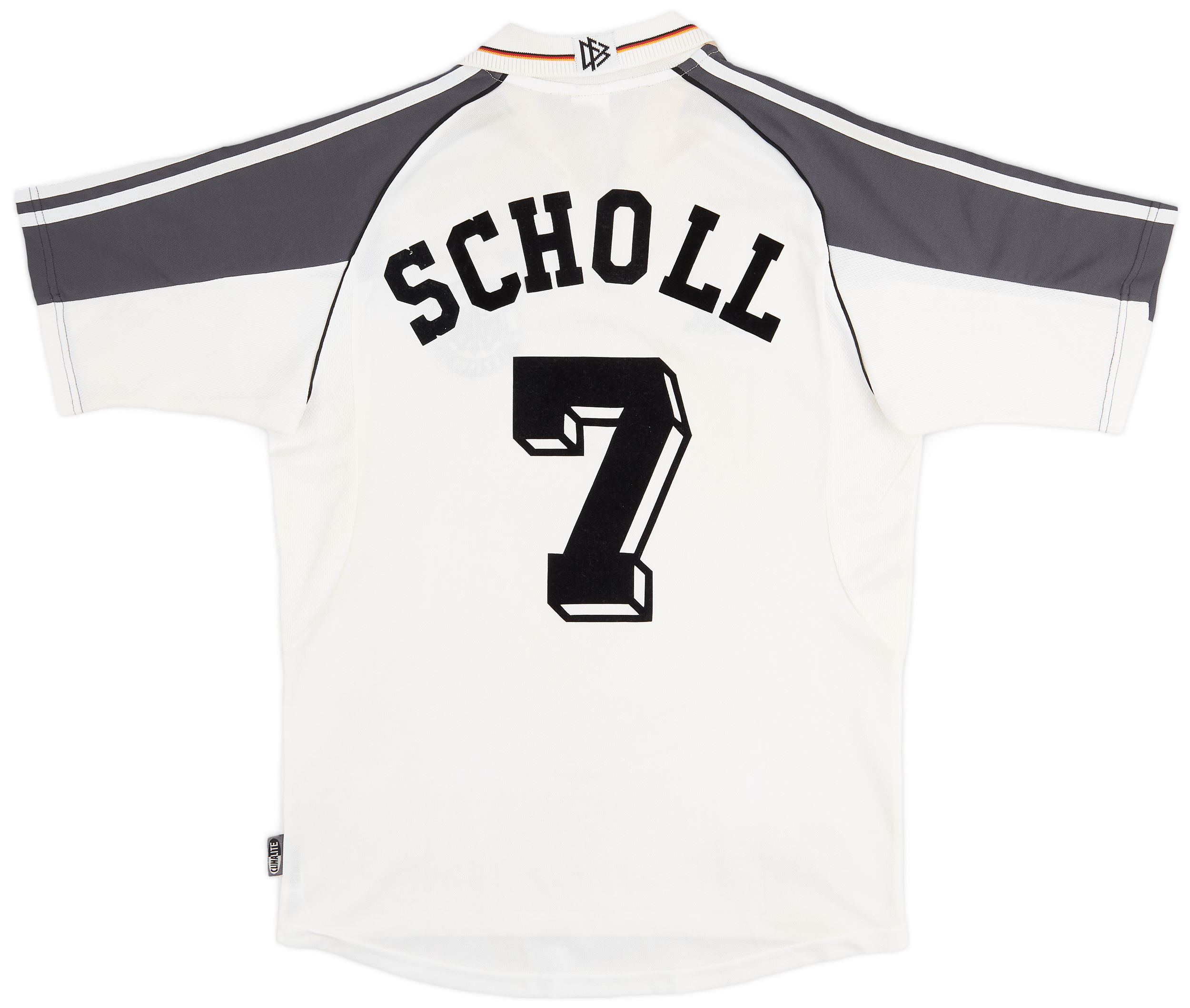 2000 02 Germany Home Shirt Scholl 7 6 10 S 2000-02-germany-home-shirt-scholl-7-6-10-s