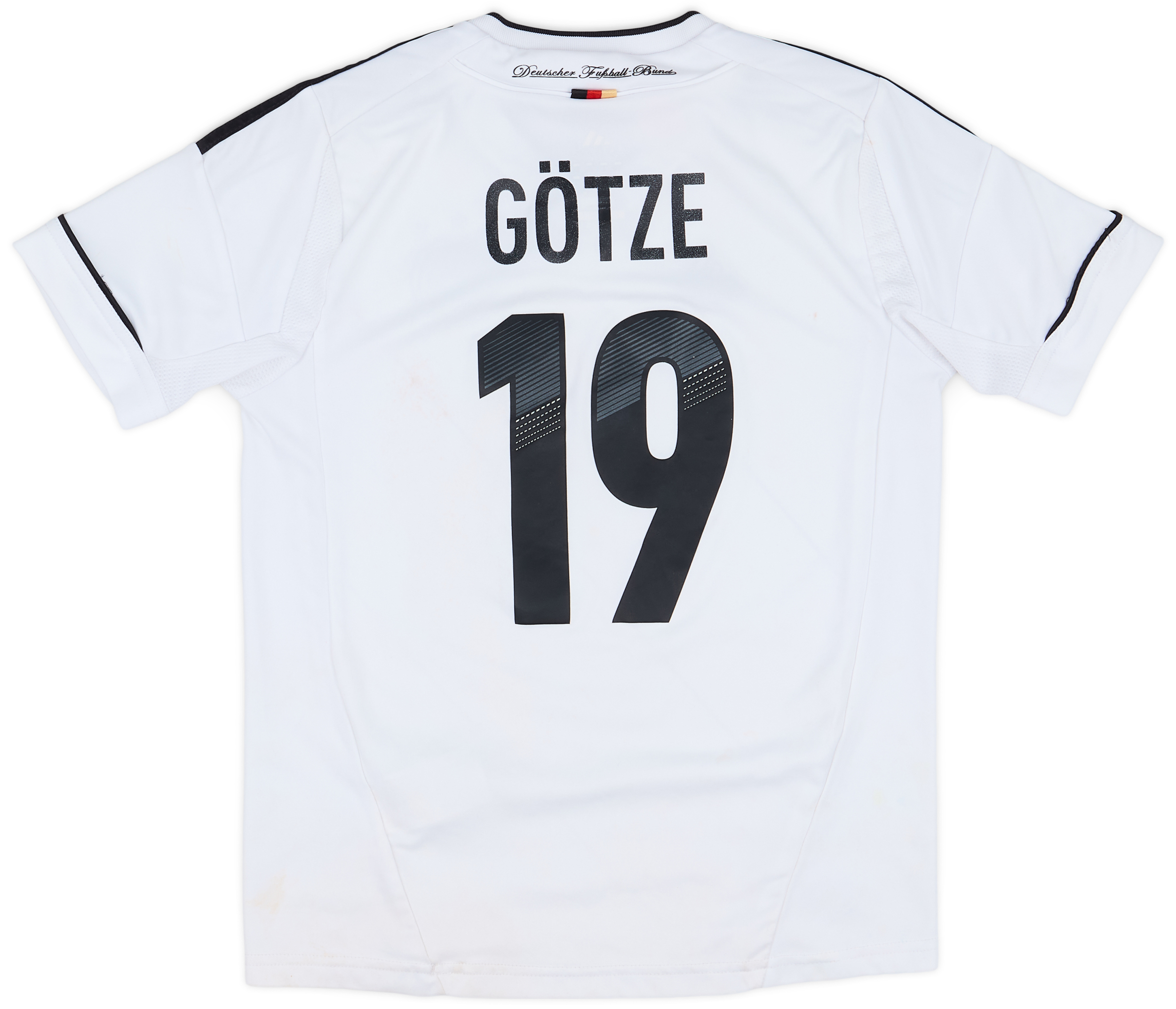 2012-13 Germany Home Shirt Gotze #19 - 4/10 - (M.Boys)