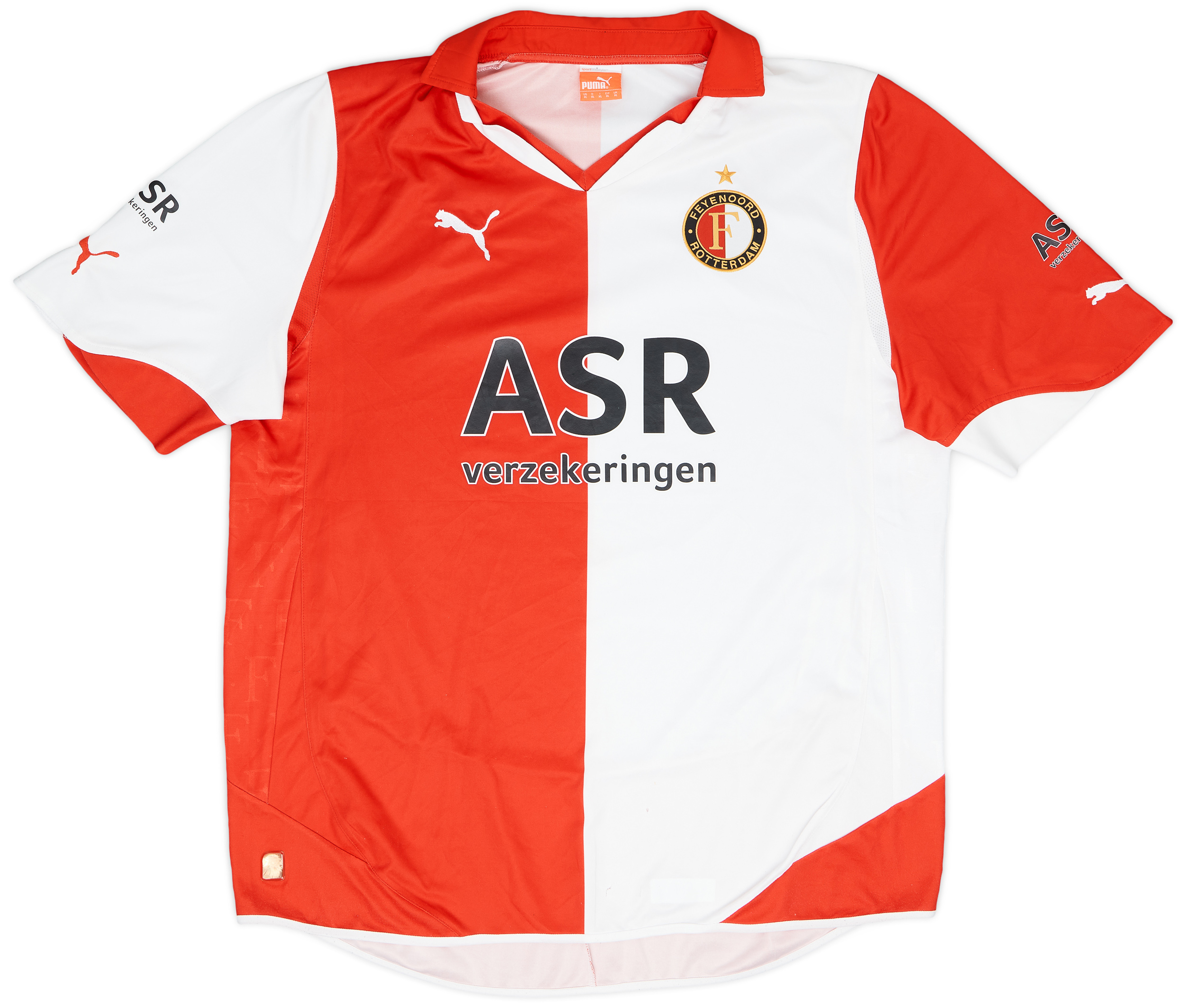 2010-11 Feyenoord Home Shirt - 3/10 - (XL)