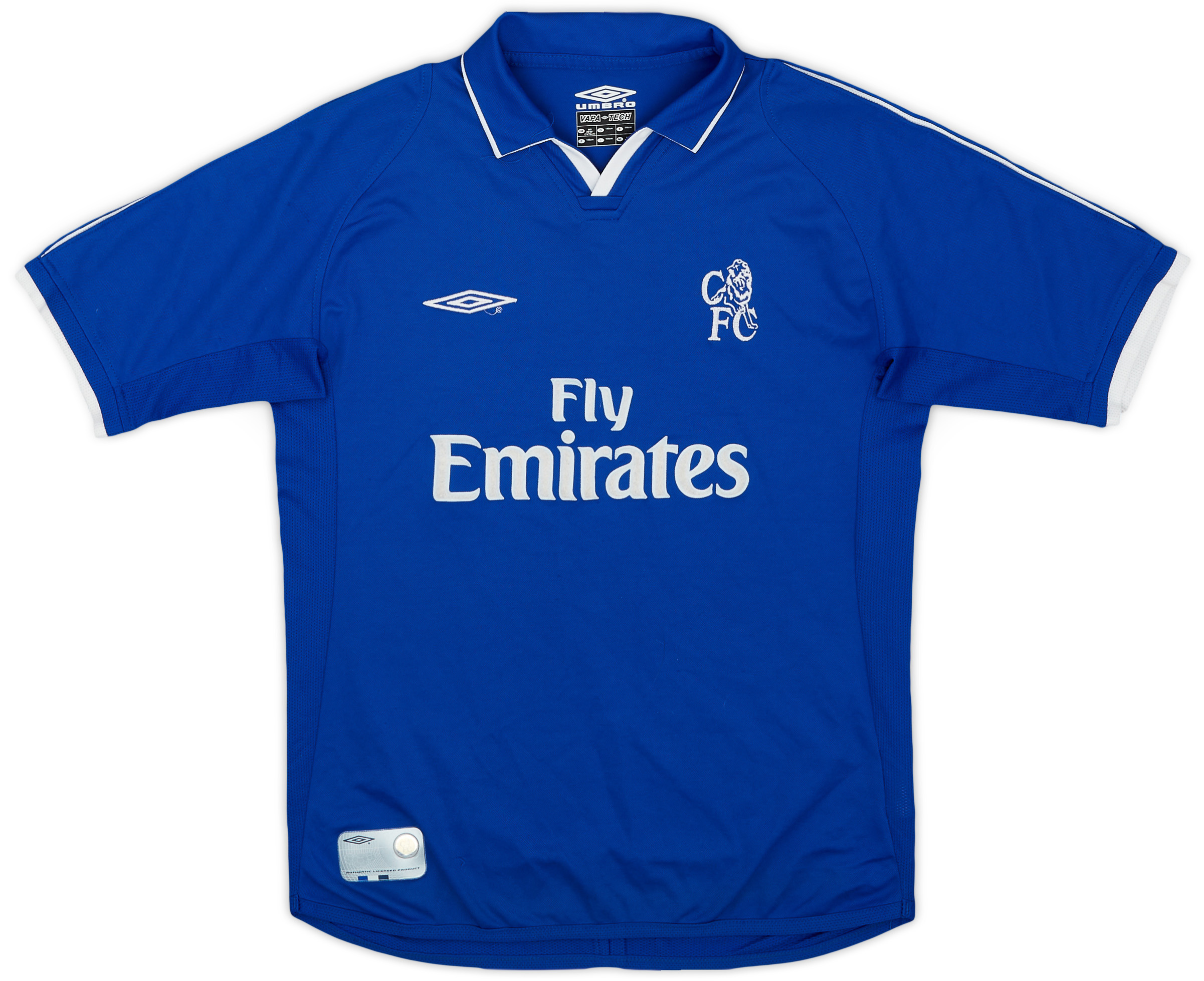 2001-03 Chelsea Home Shirt - 9/10 - (M.Boys)