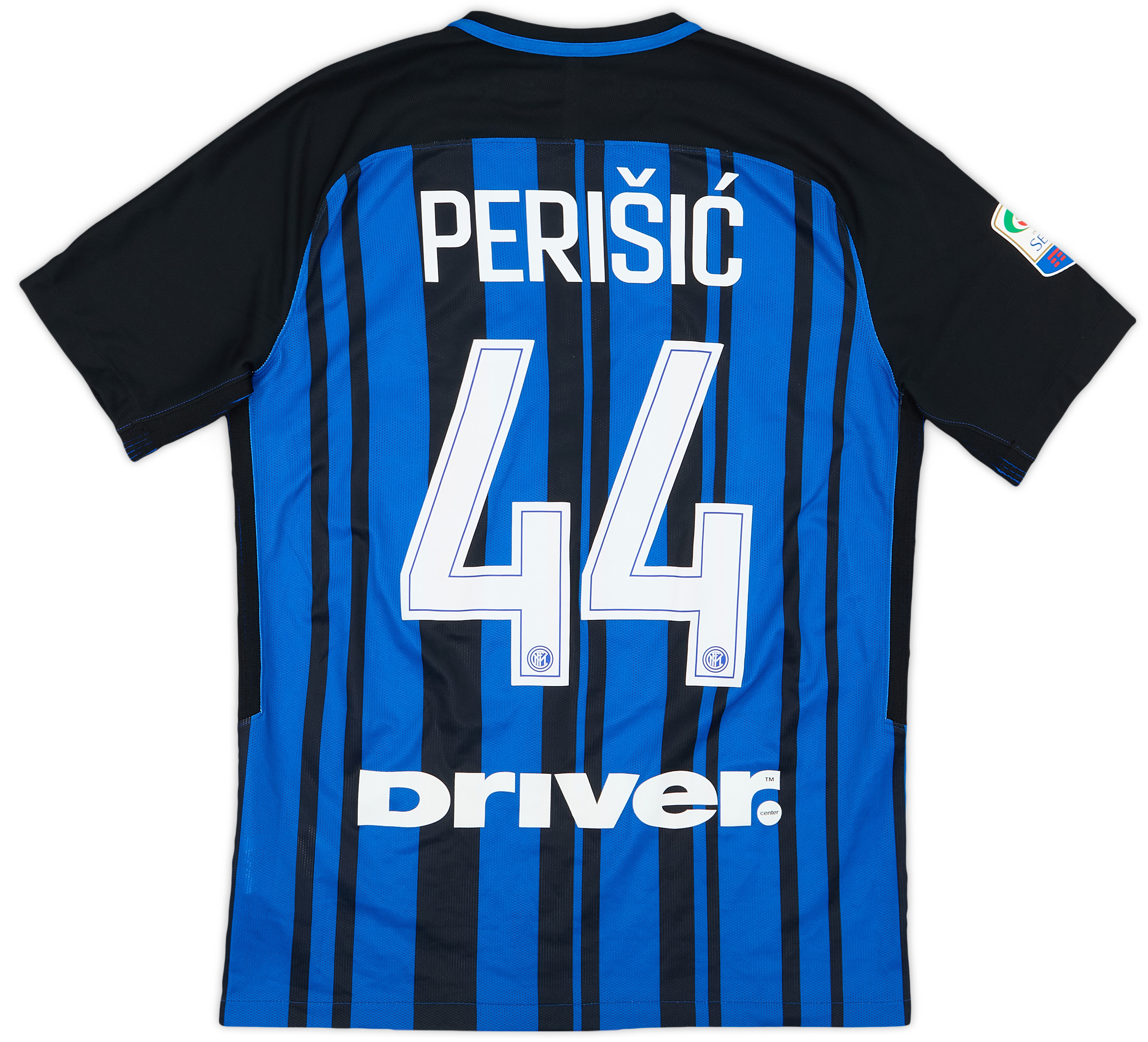 2017-18 Inter Milan Authentic Home Shirt Perisic #44 - 9/10 - (M)
