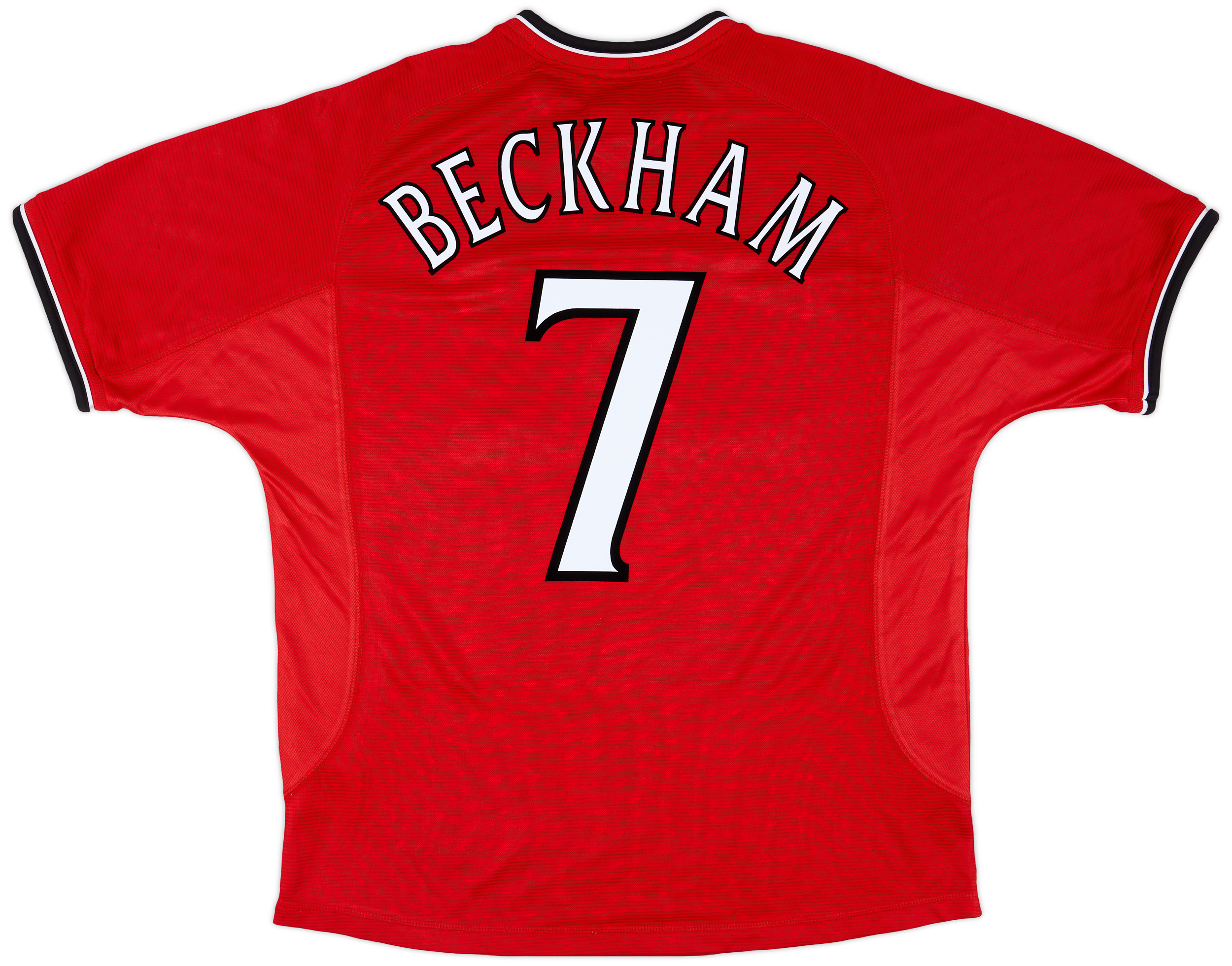 2000-02 Manchester United Home Shirt Beckham #7 - 5/10 - (L)