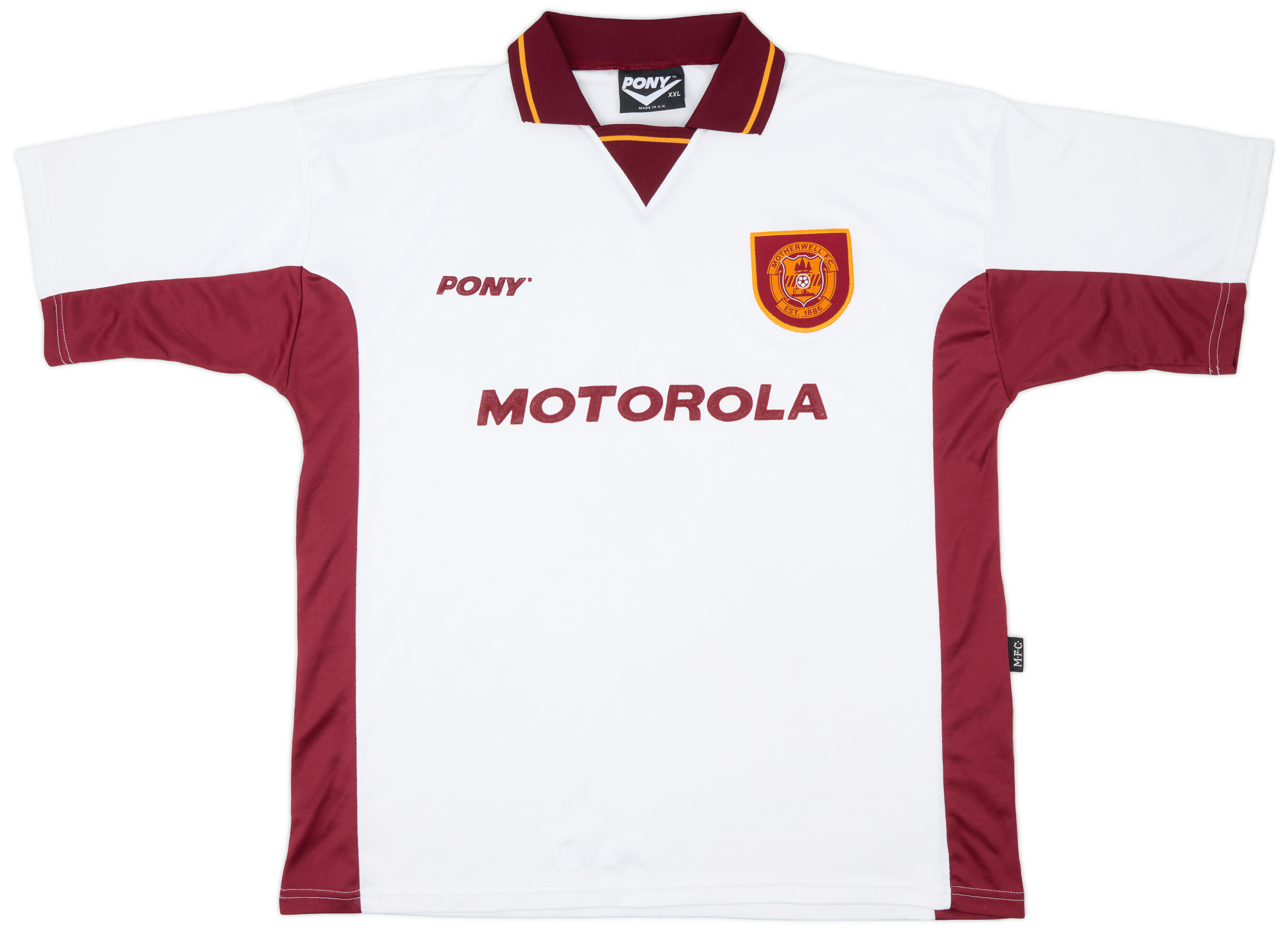 1996-97 Motherwell Away Shirt - 8/10 - (XXL)