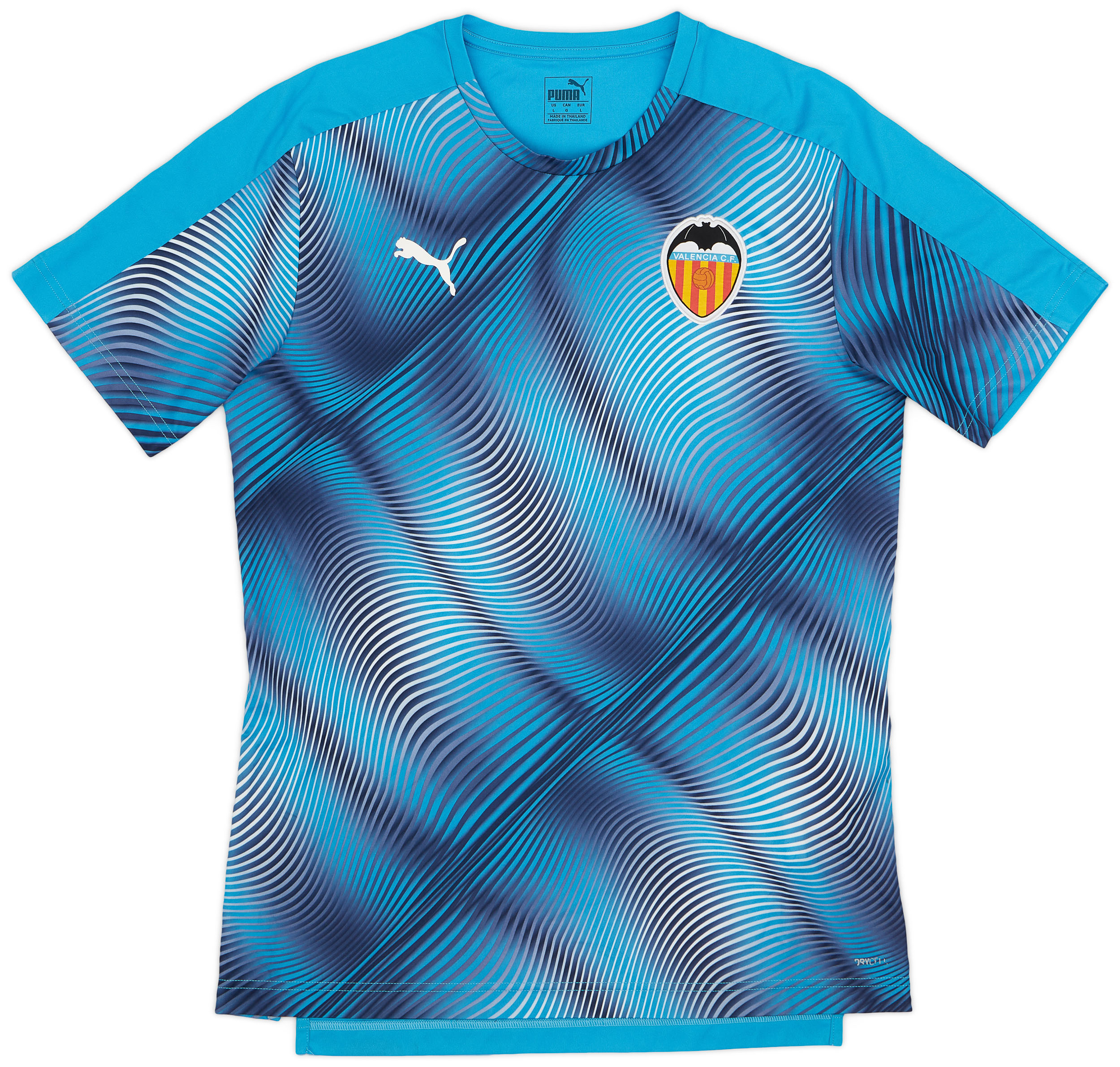 2019-20 Valencia Puma Training Shirt - 8/10 - (L)