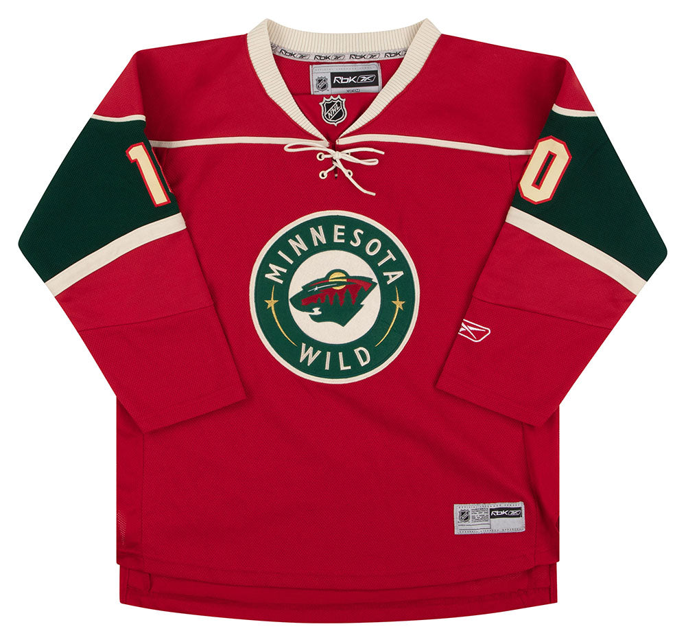 2007-09 Minnesota Wild Gaborik #10 Reebok Jersey (Home) Y