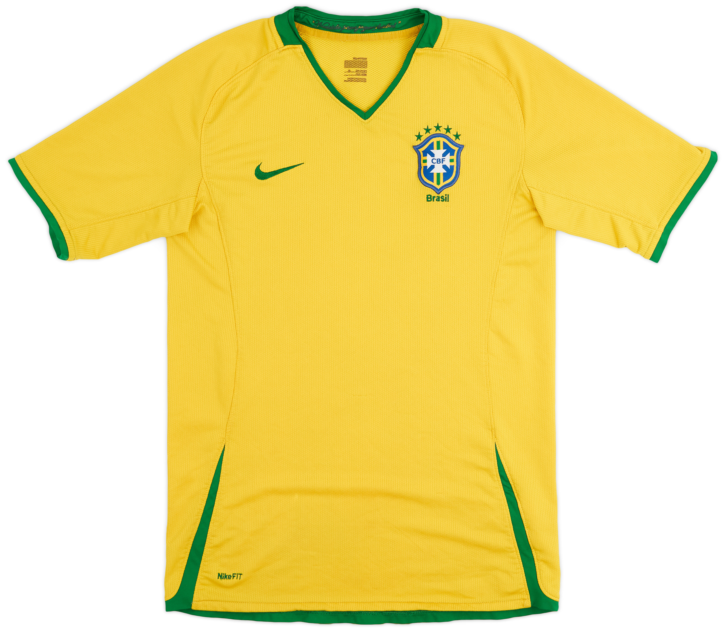 2008-10 Brazil Home Shirt - 5/10 - (XL.Boys)