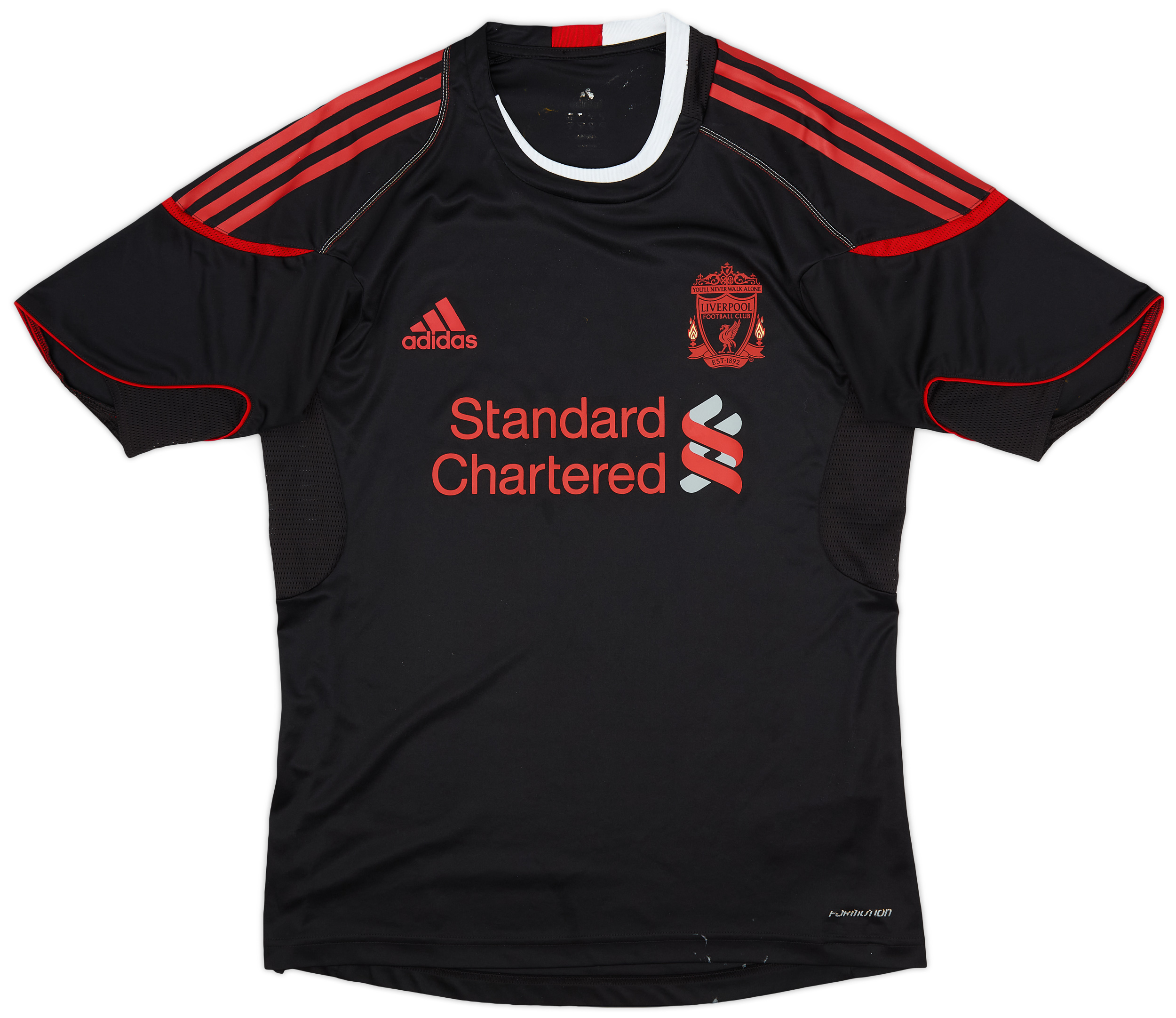 2010-11 Liverpool adidas Formotion Training Shirt - 6/10 - (M)