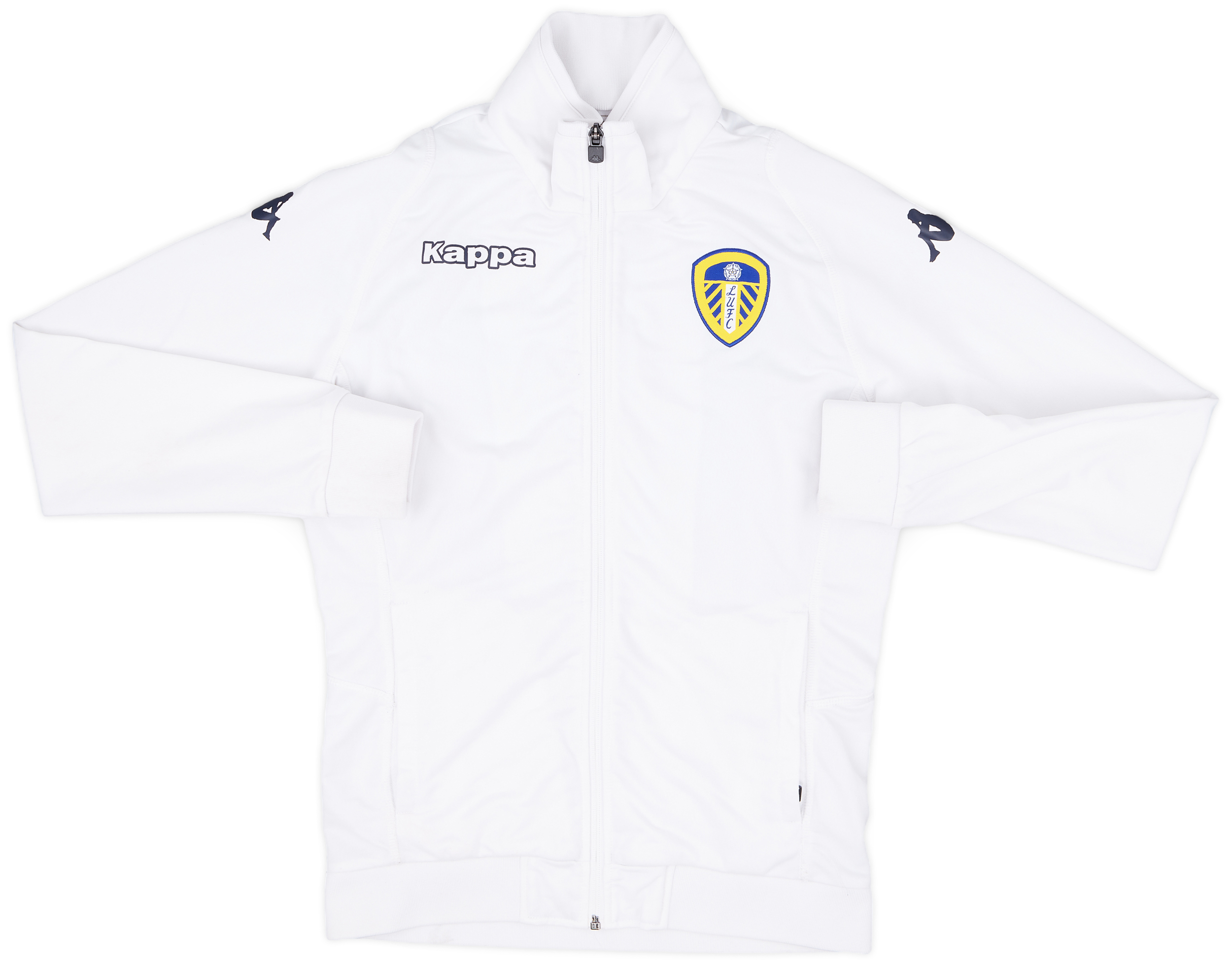 2016-17 Leeds United Kappa Track Jacket - 5/10 - (L.Boys)