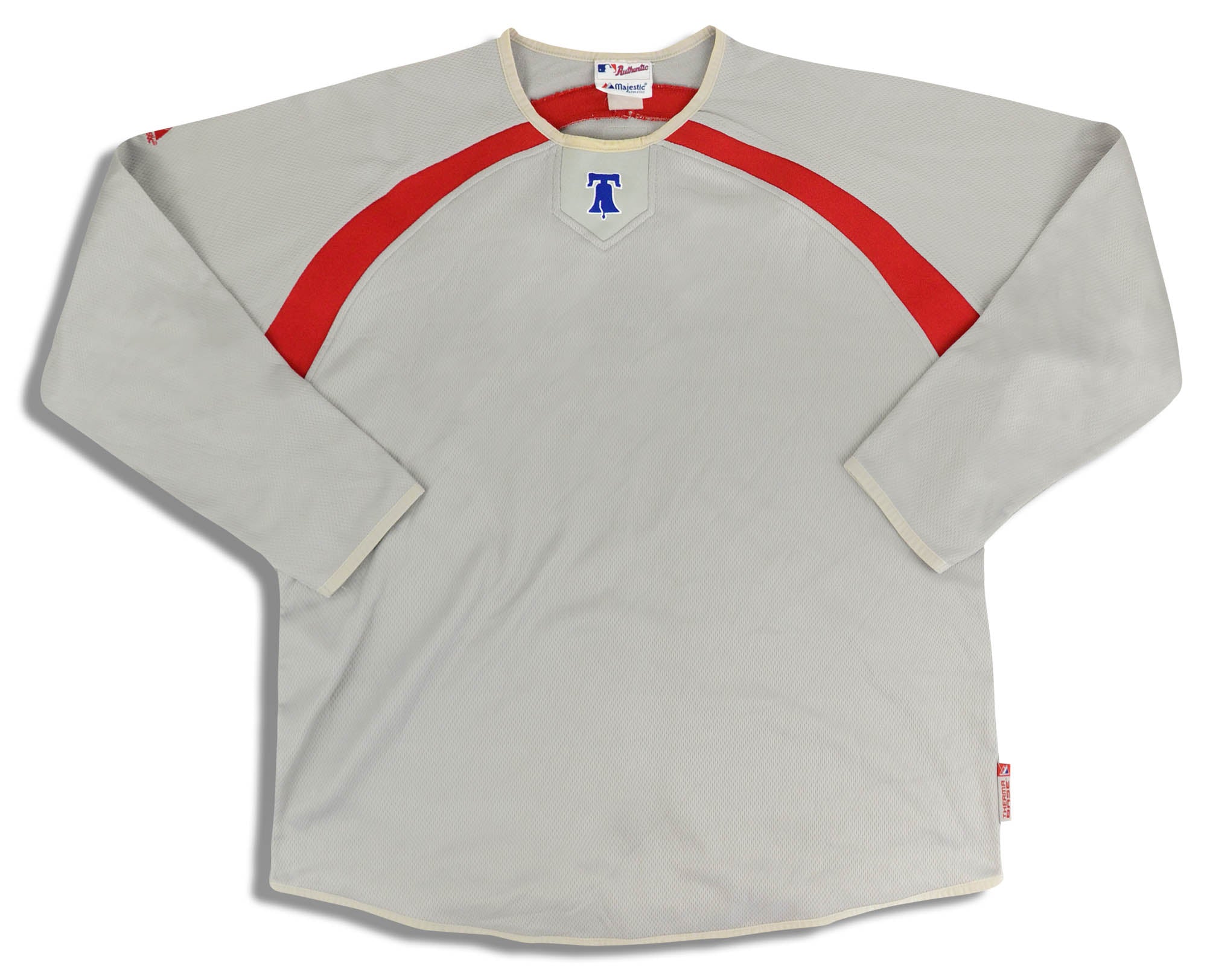 2010 Philadelphia Phillies Authentic Majestic Training Top XL