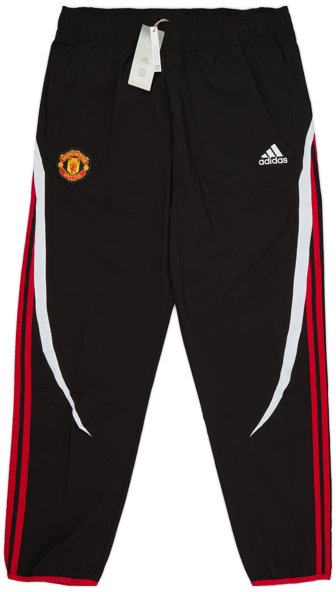 2021-22 Manchester United adidas Teamgeist Woven Pants/Bottoms (L)