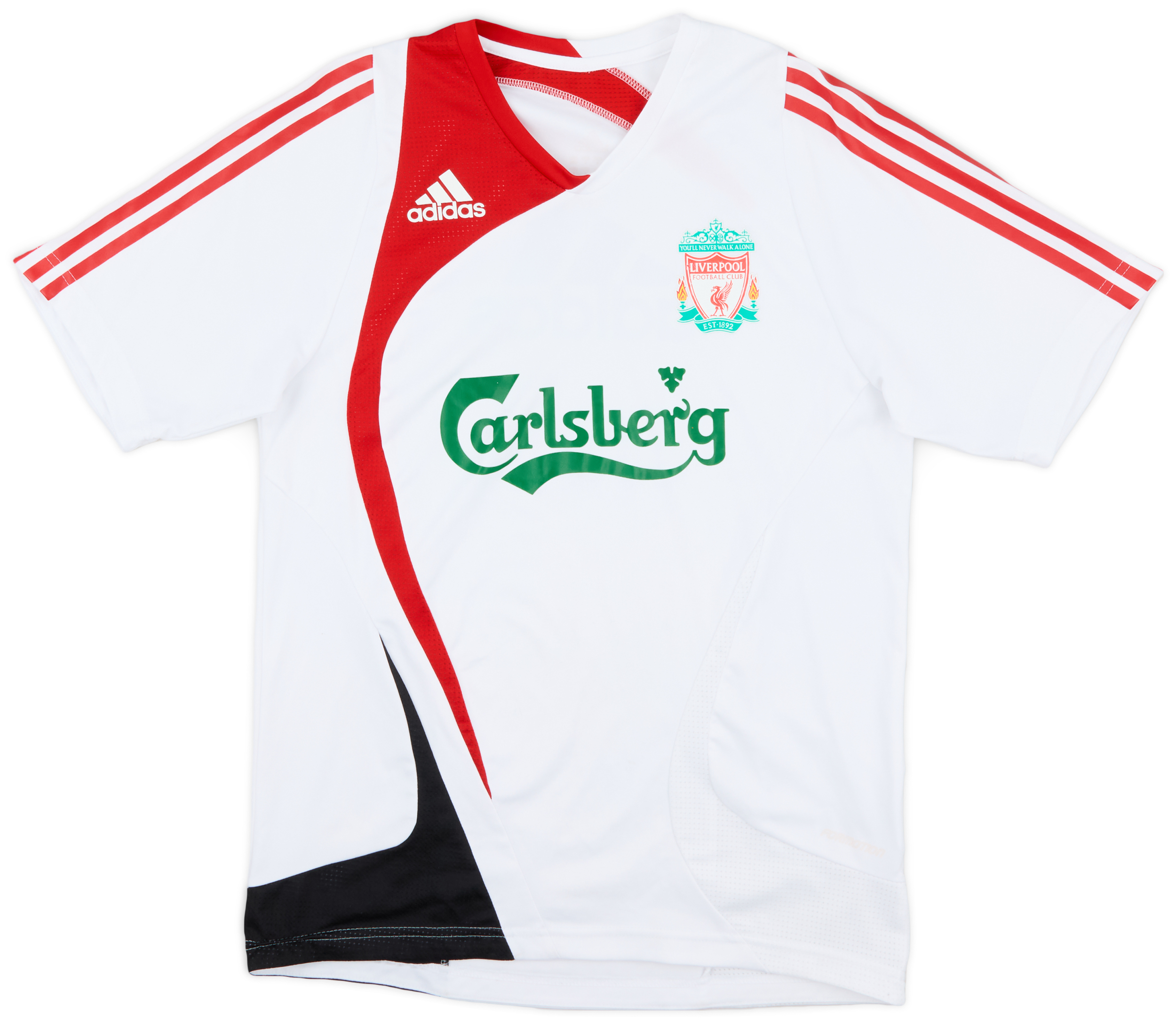 2007-08 Liverpool adidas Formotion Training Shirt - 8/10 - (S)