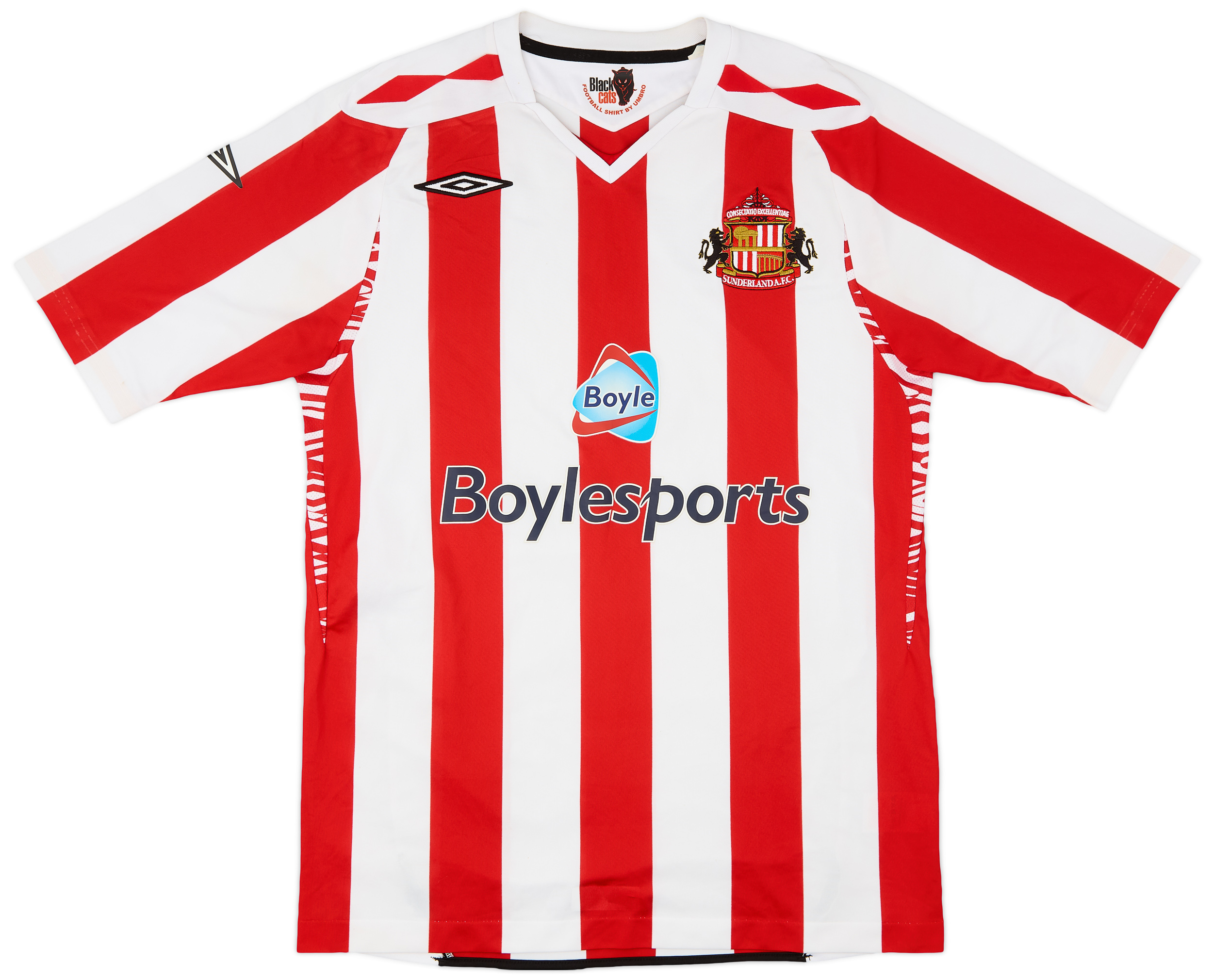 2007-08 Sunderland Home Shirt - 9/10 - (M)
