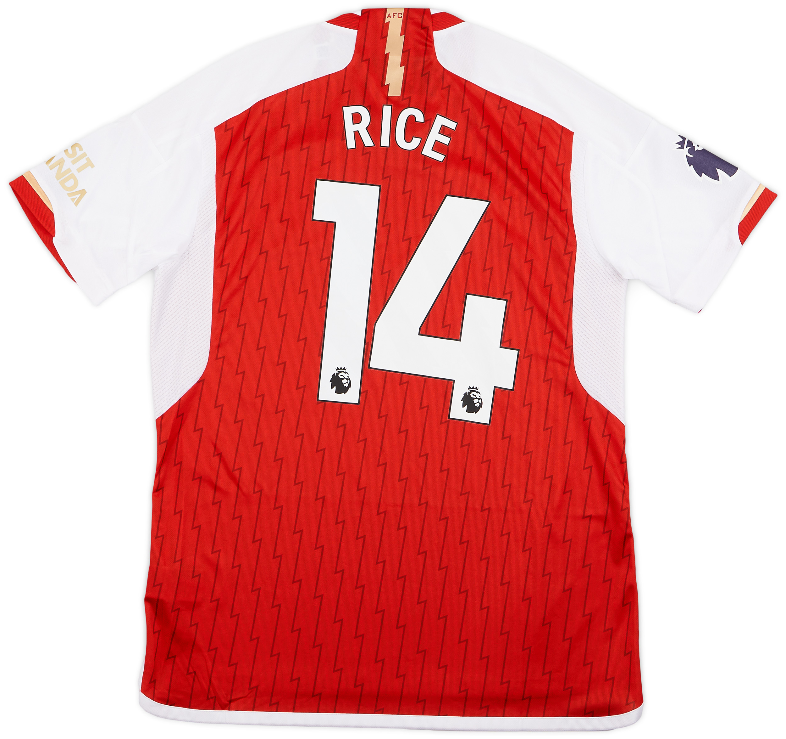 2023-24 Arsenal Home Shirt Rice #14 (L)