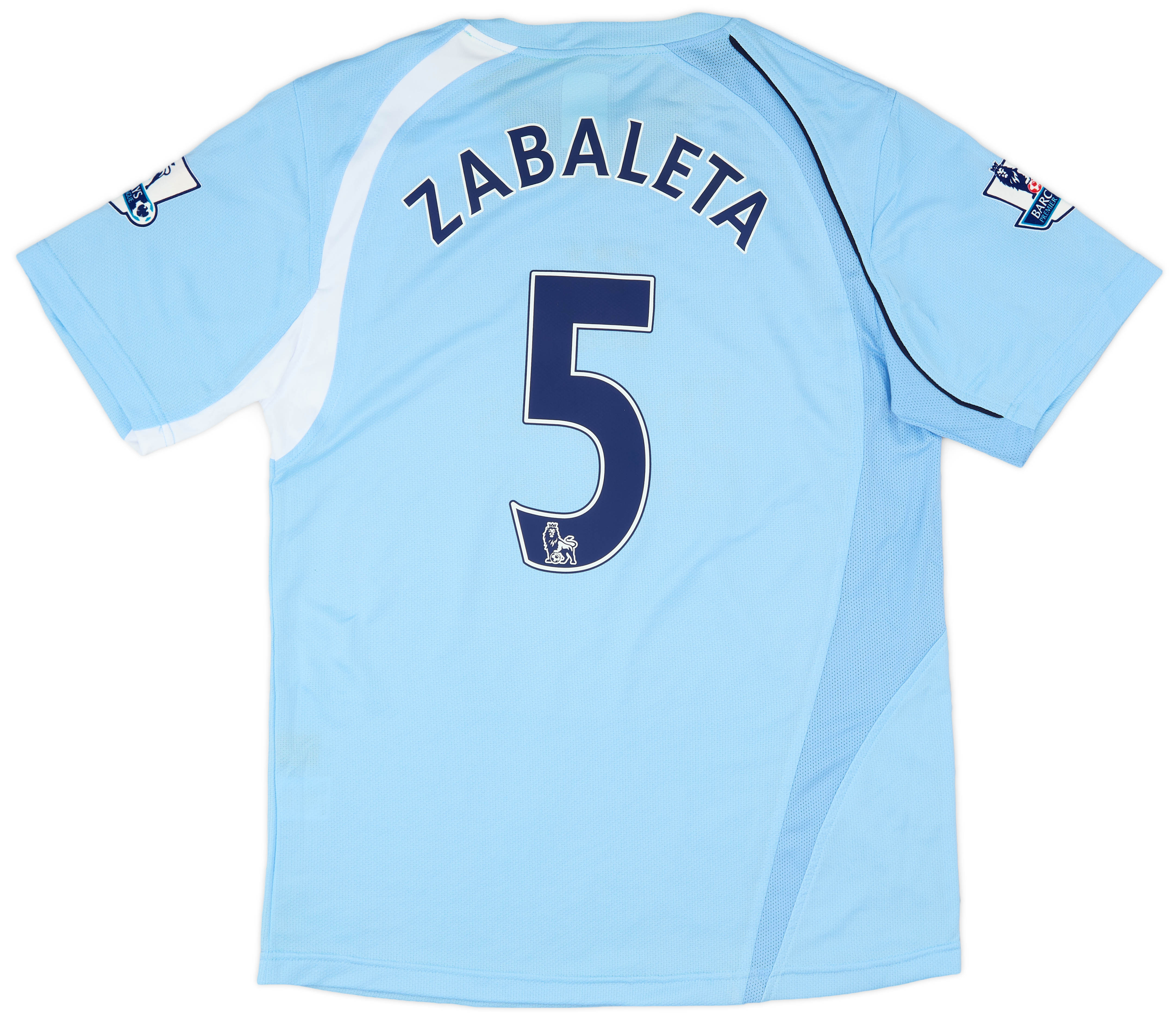 2008-09 Manchester City Home Shirt Zabaleta #5 - 10/10 - (M)