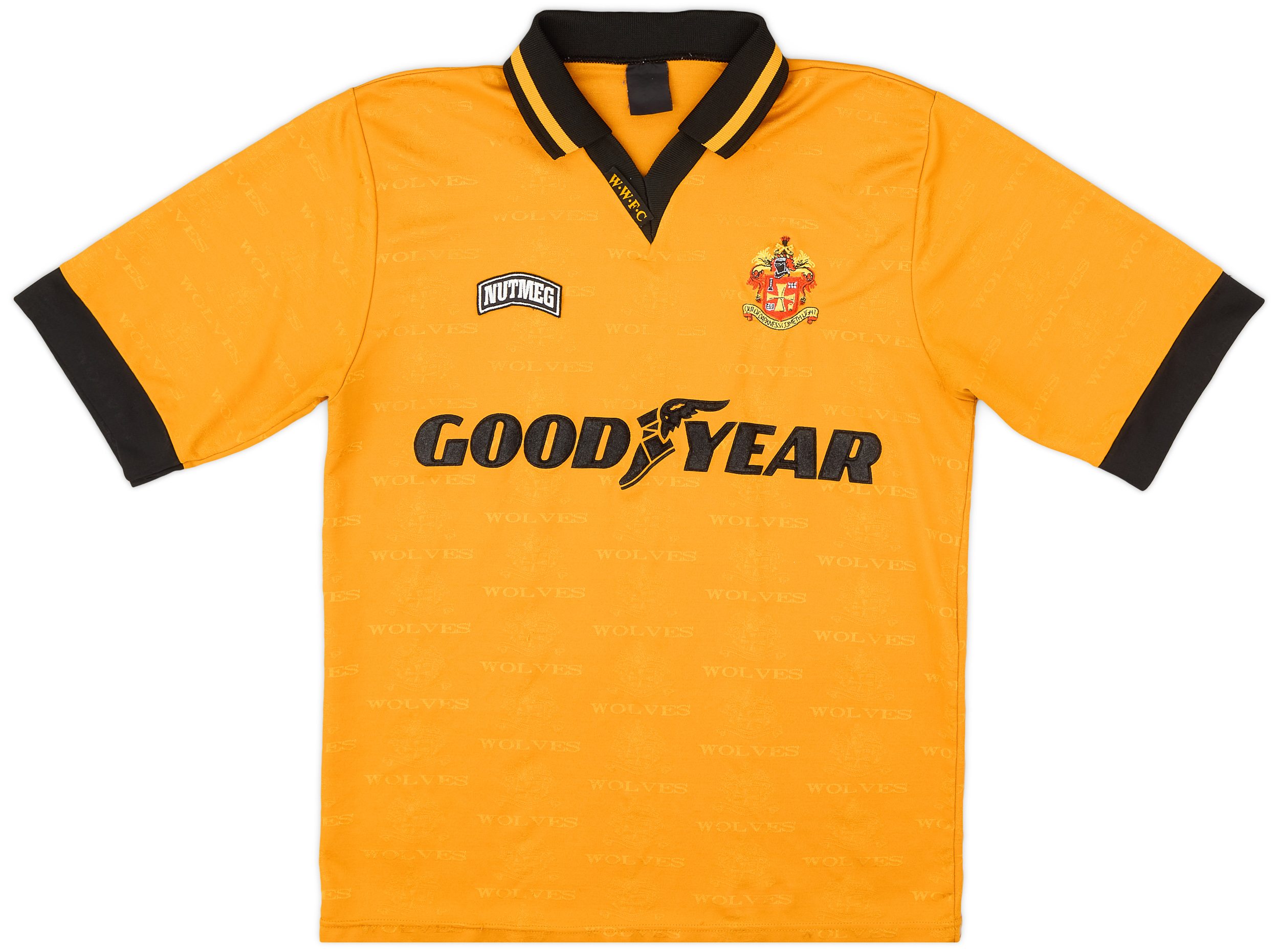 1995-96 Wolves Home Shirt #9 - 9/10 - (M)