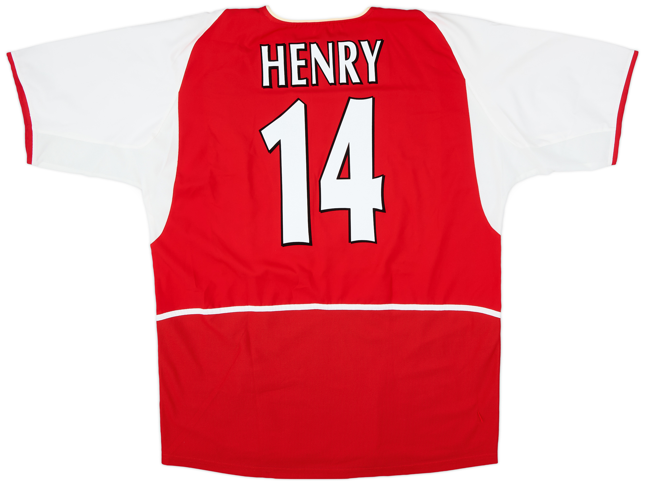 2002-04 Arsenal Home Shirt Henry #14 - 8/10 - (XL)