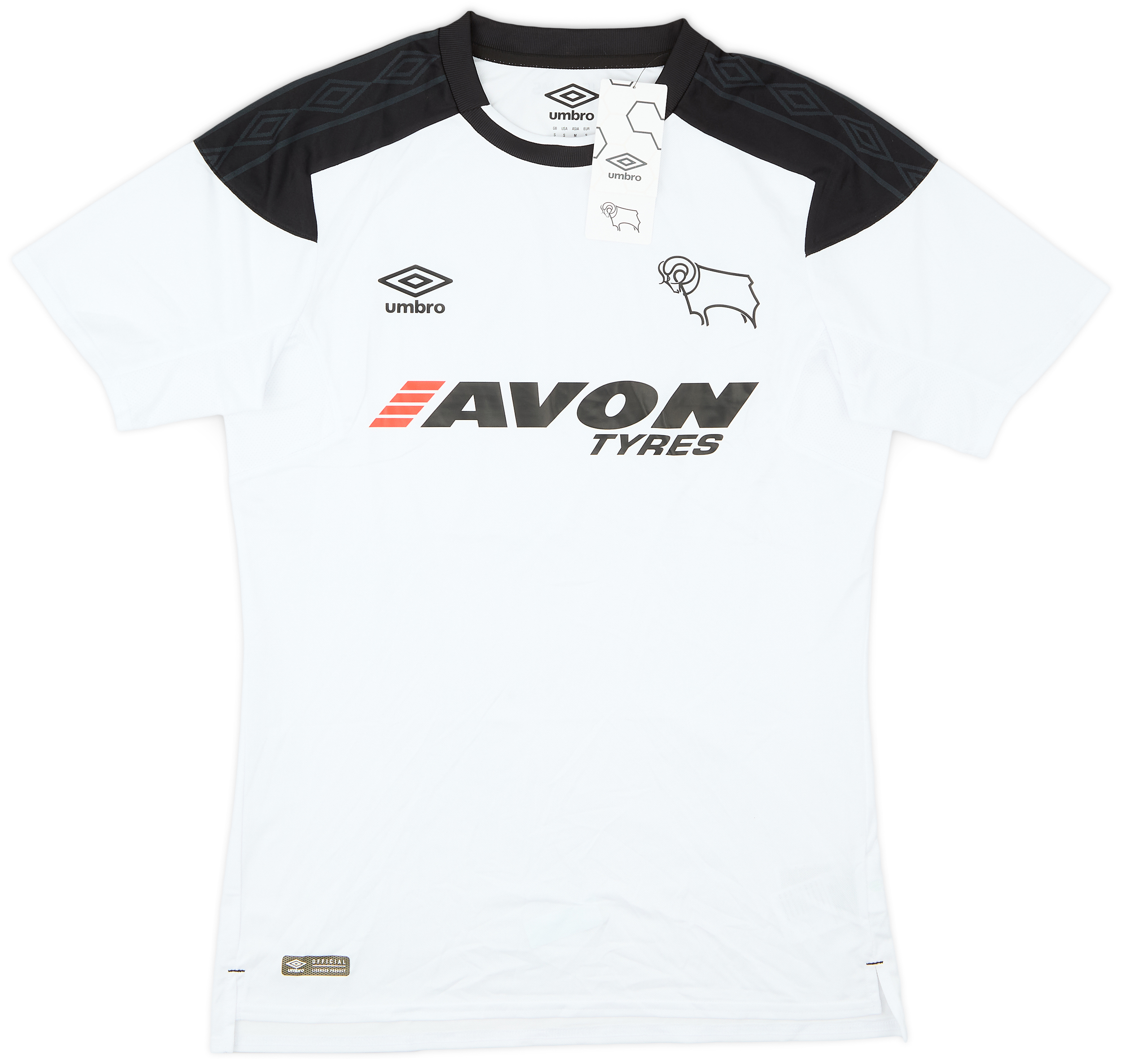 2017-18 Derby County Home Shirt (S)