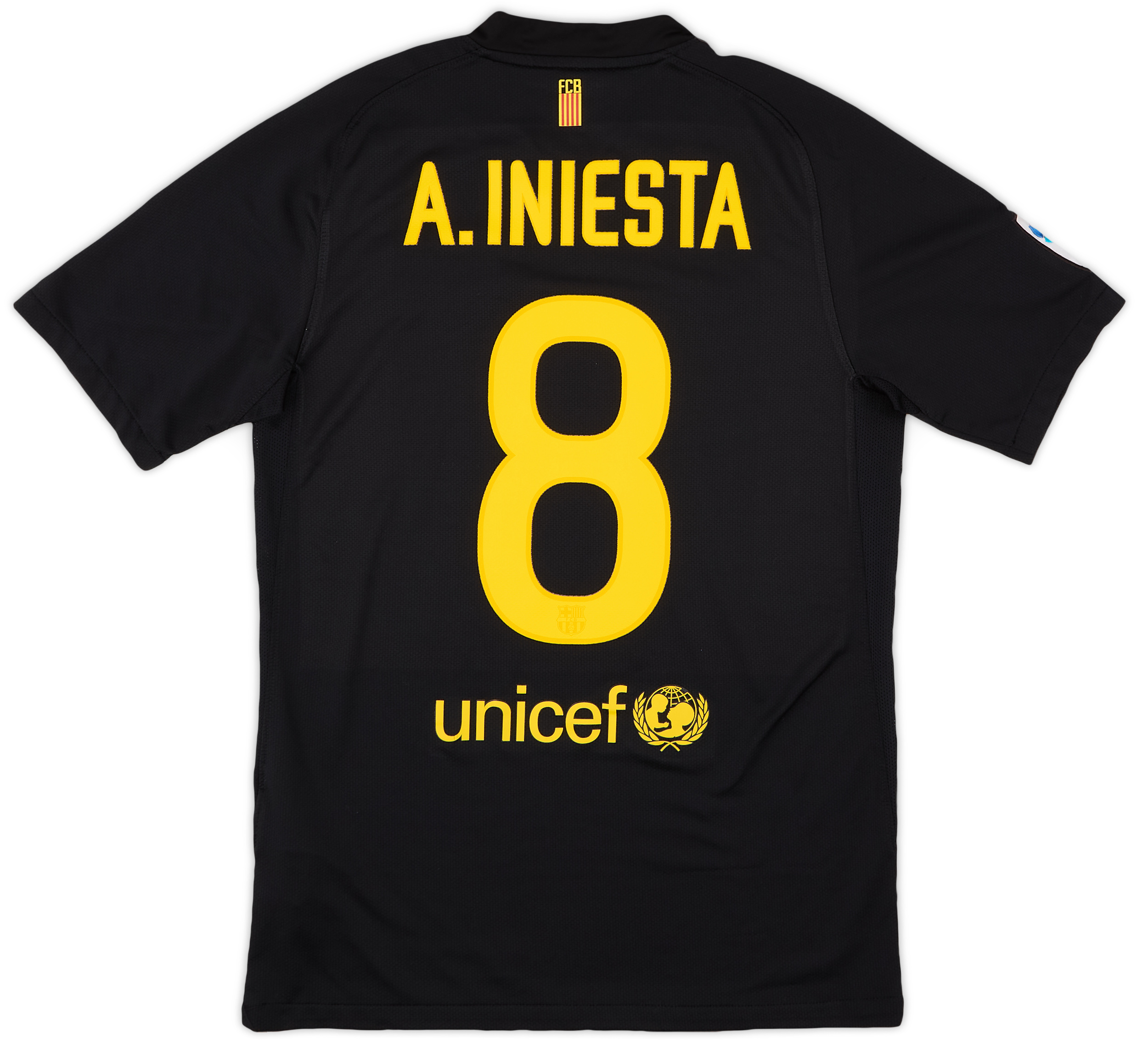 2011-12 Barcelona Away Shirt A.Iniesta #8 - 9/10 - (S)