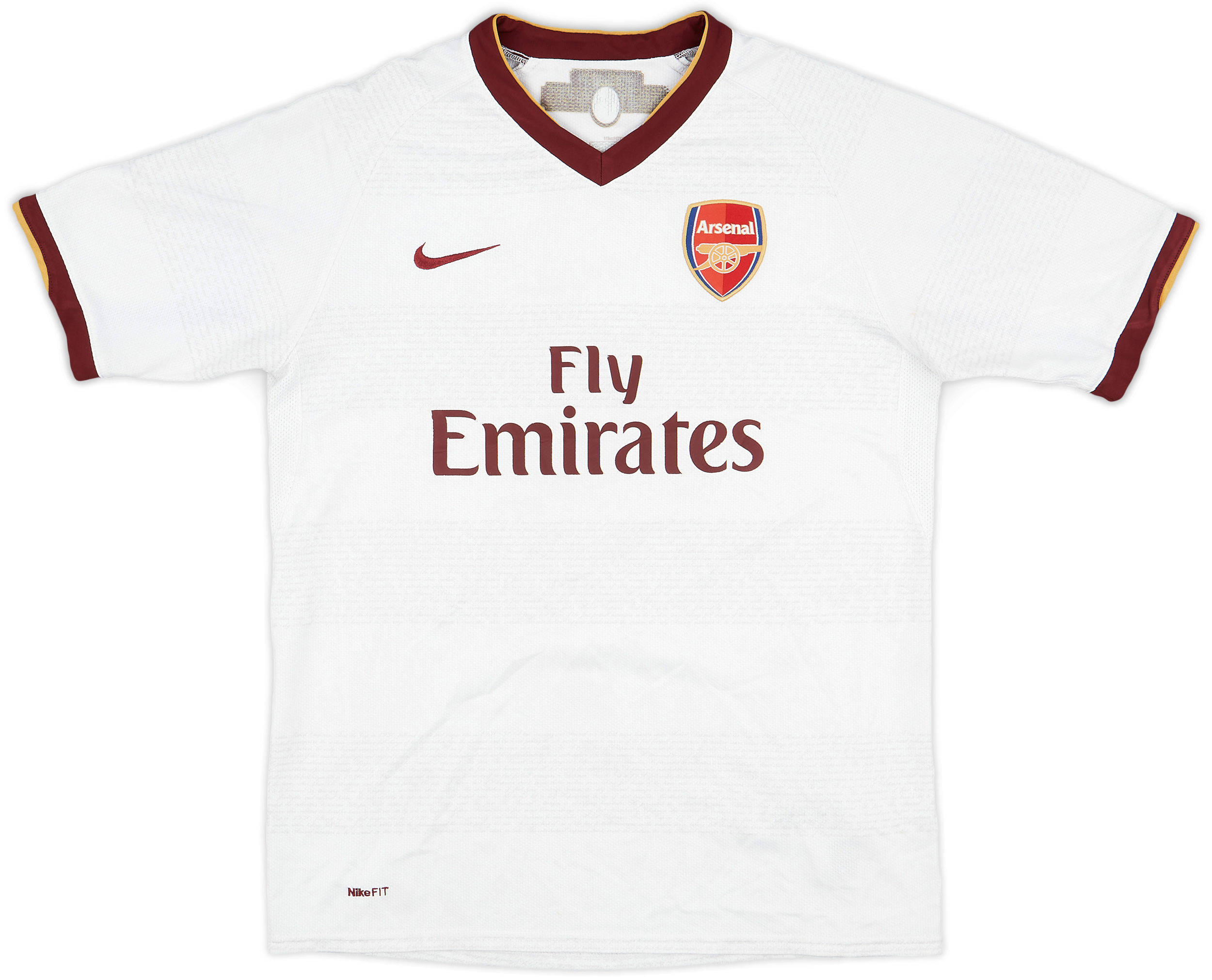 2007-08 Arsenal Away Shirt - 7/10 - (XL.Boys)