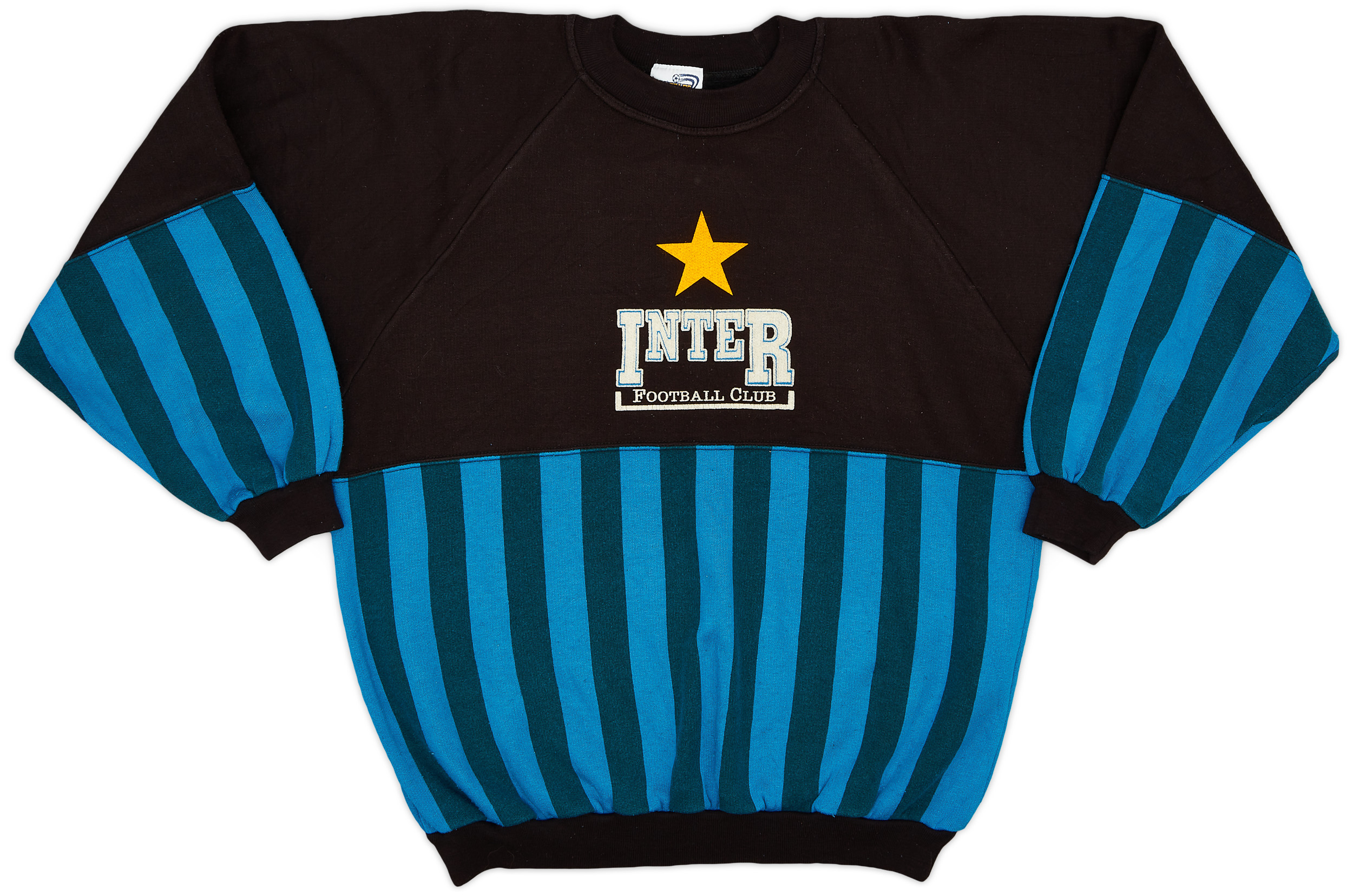 1990-91 Inter Milan Le Felpe Dei Grandi Club Sweat Top - 8/10 - (M)