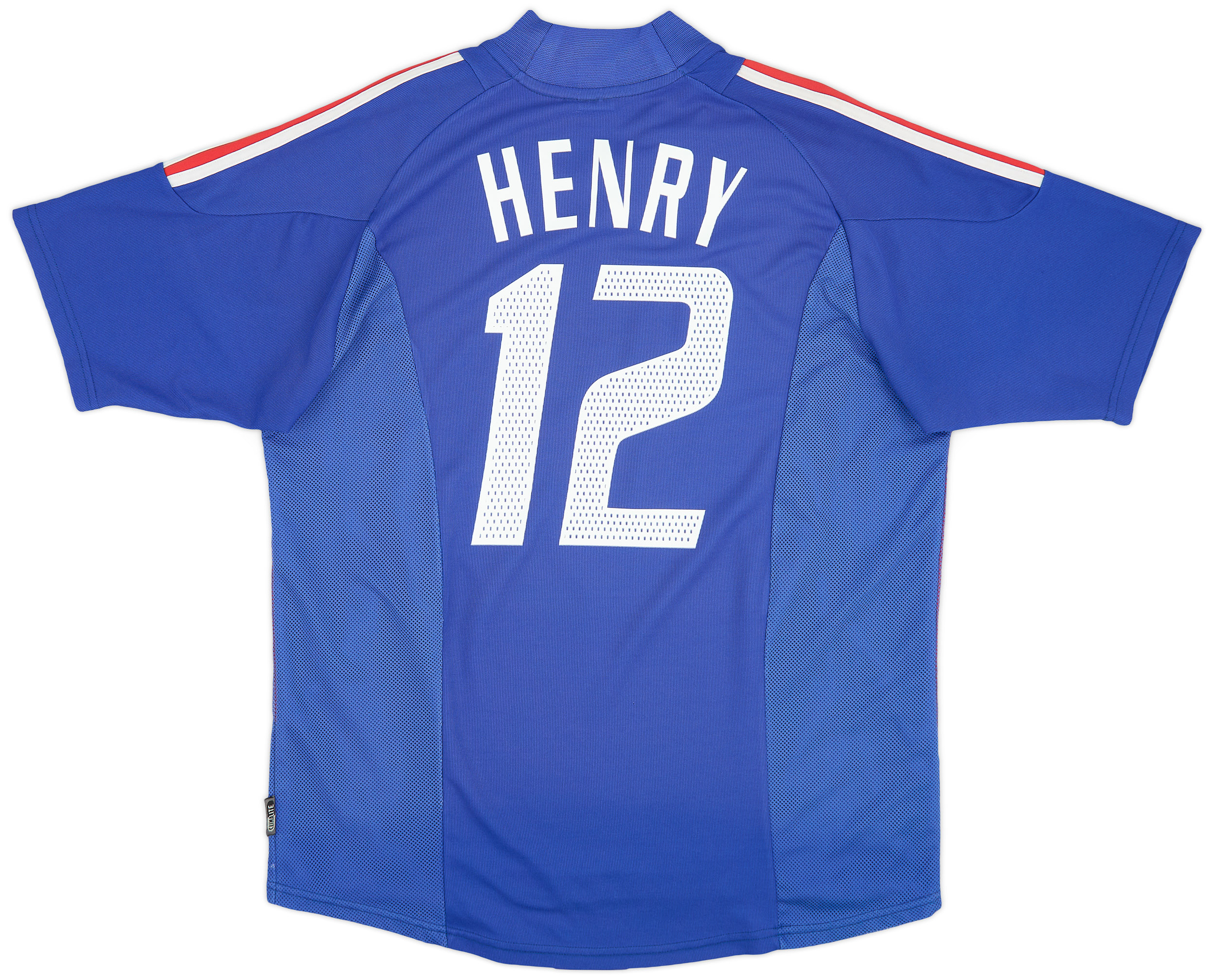 2002-04 France Home Shirt Henry #12 - 7/10 - (L)