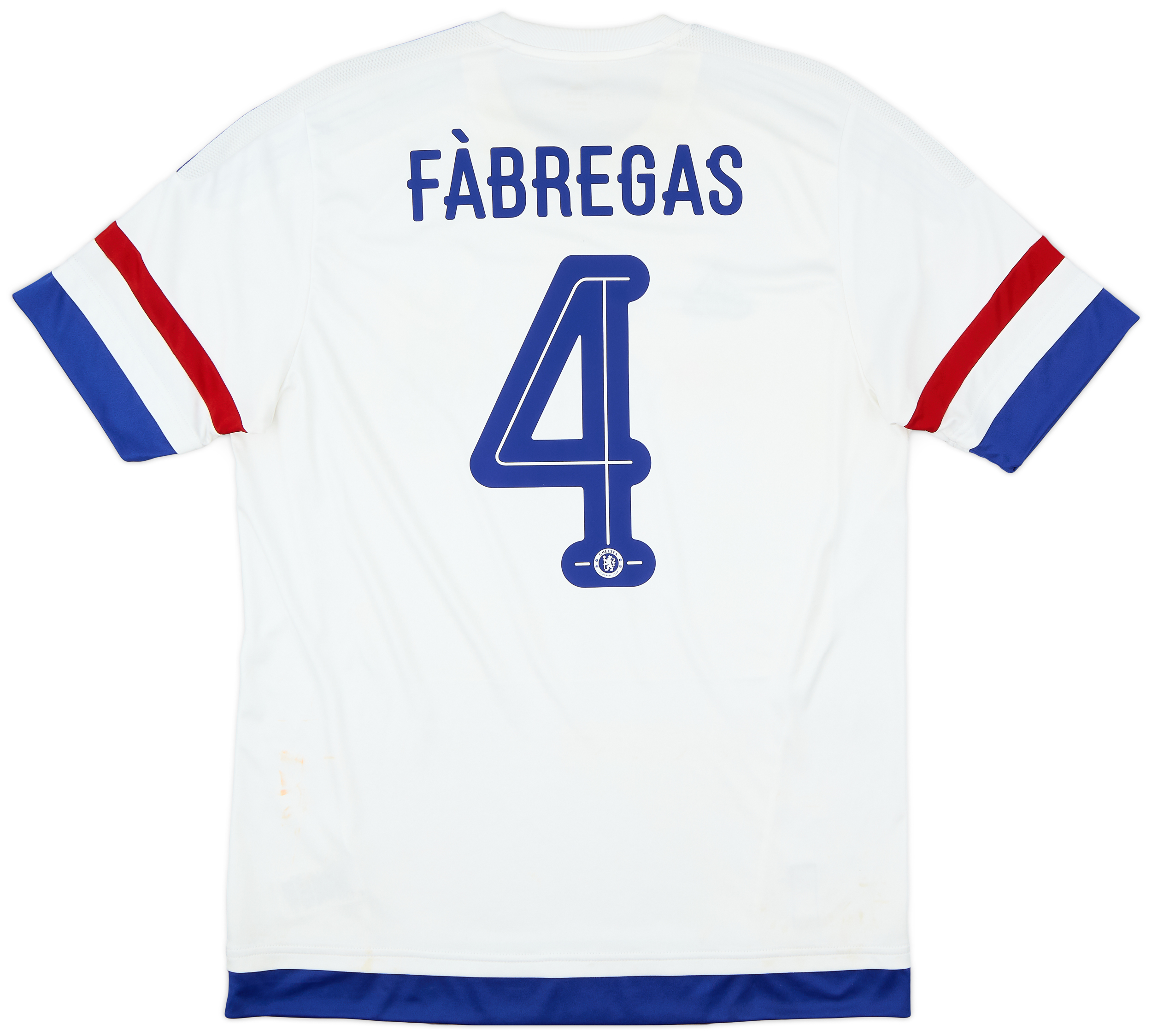 2015-16 Chelsea Away Shirt Fabregas #4 - 5/10 - (L)