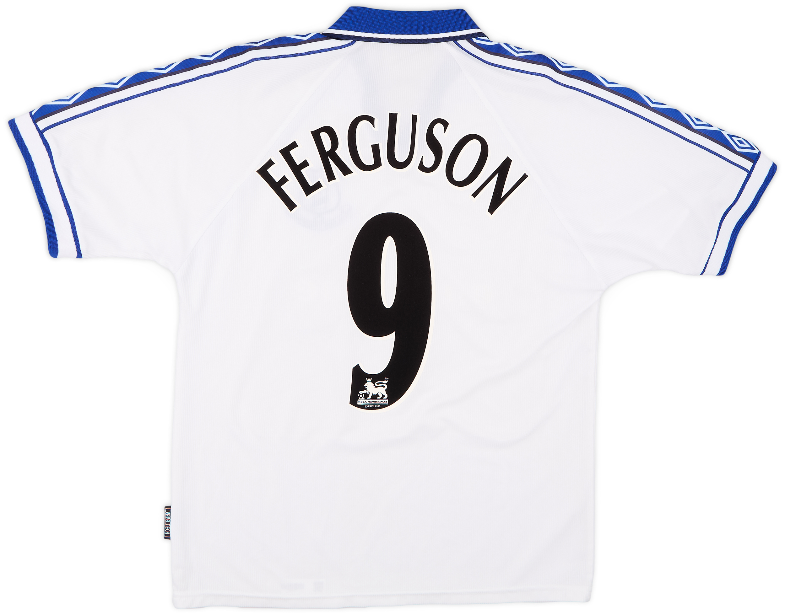 1998-99 Everton Away Shirt Ferguson #9 - 8/10 - (M)