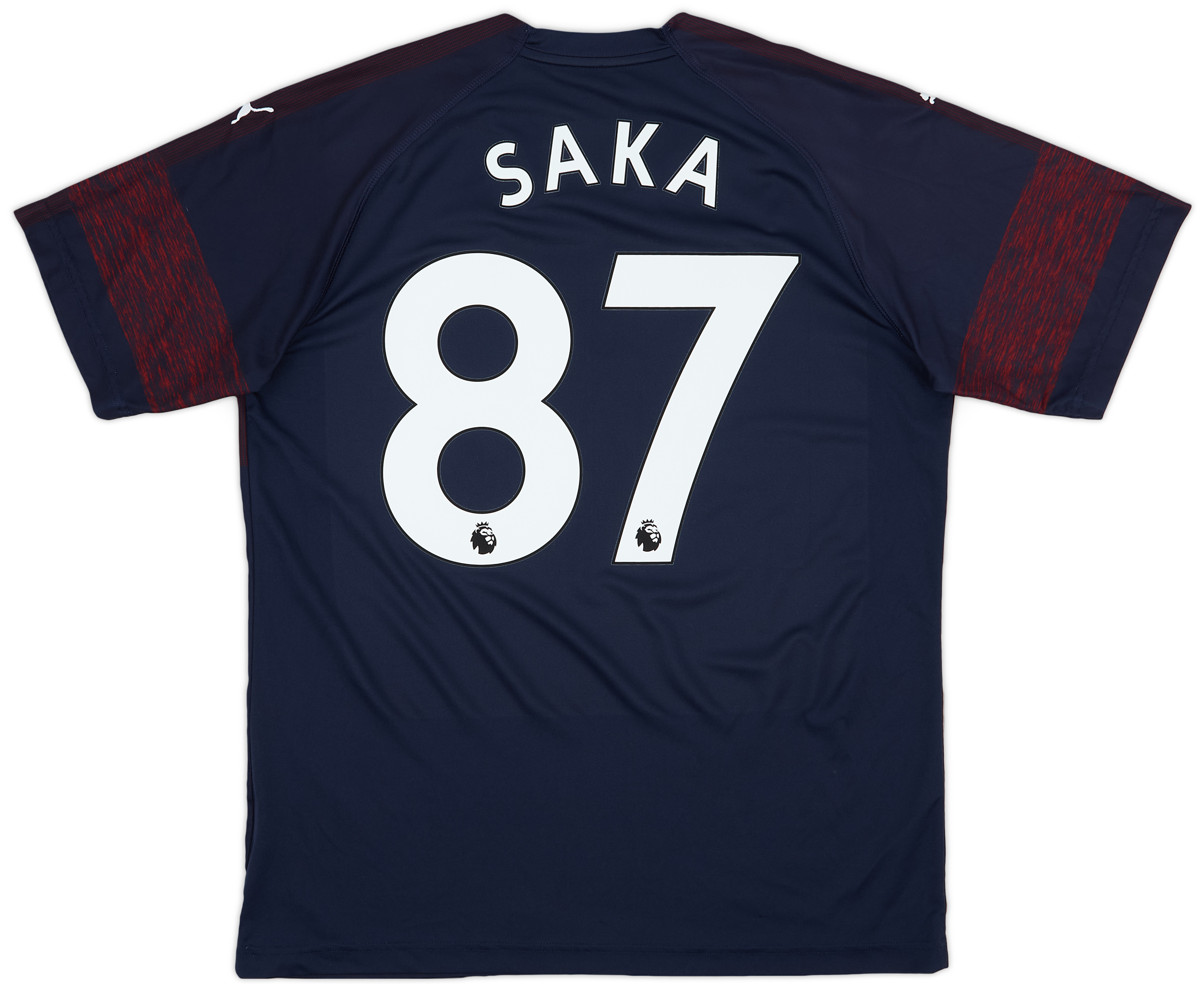 2018-19 Arsenal Away Shirt Saka #87 - 8/10 - (L)