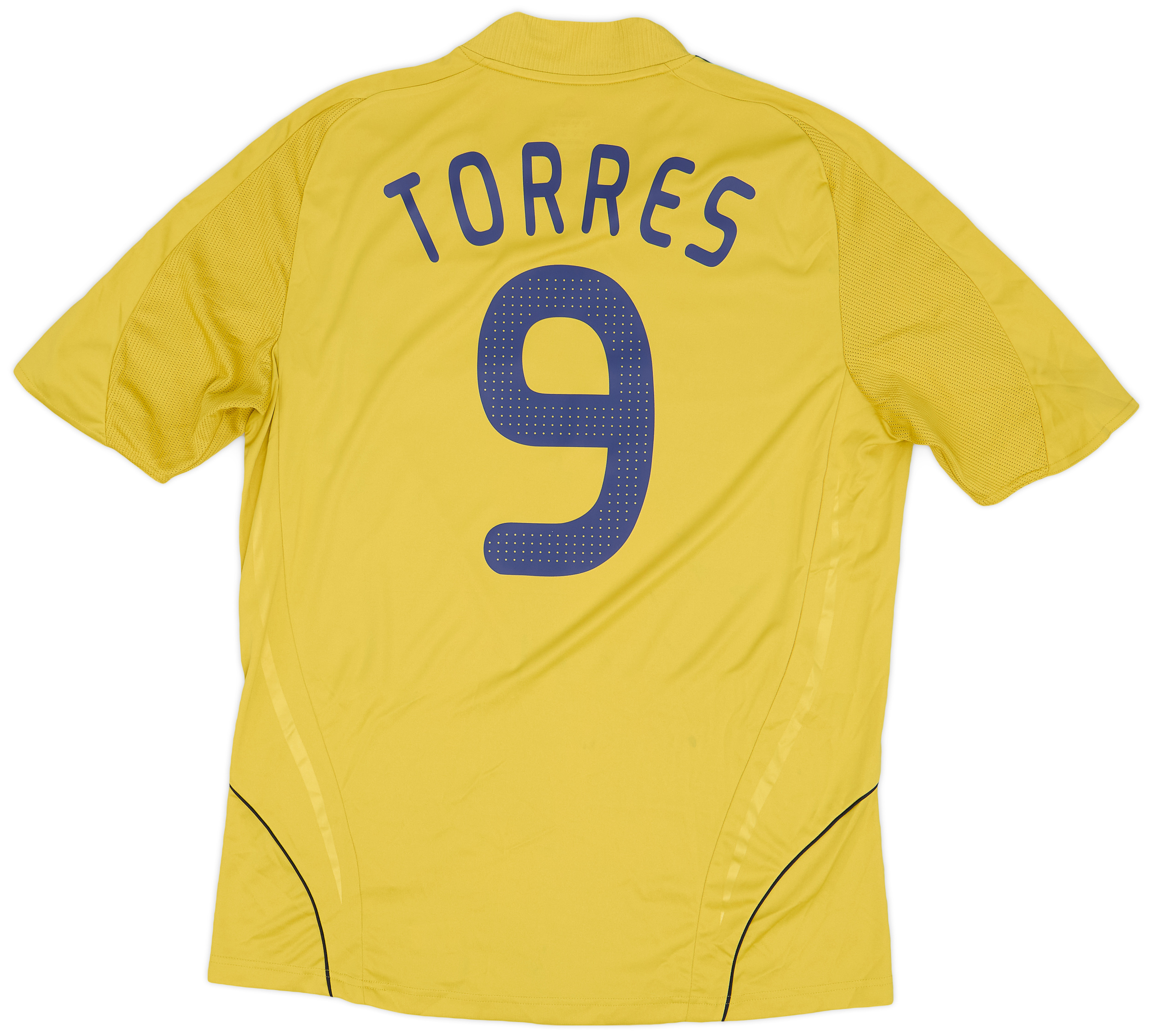 2008-10 Spain Away Shirt Torres #9 - 7/10 - (L)