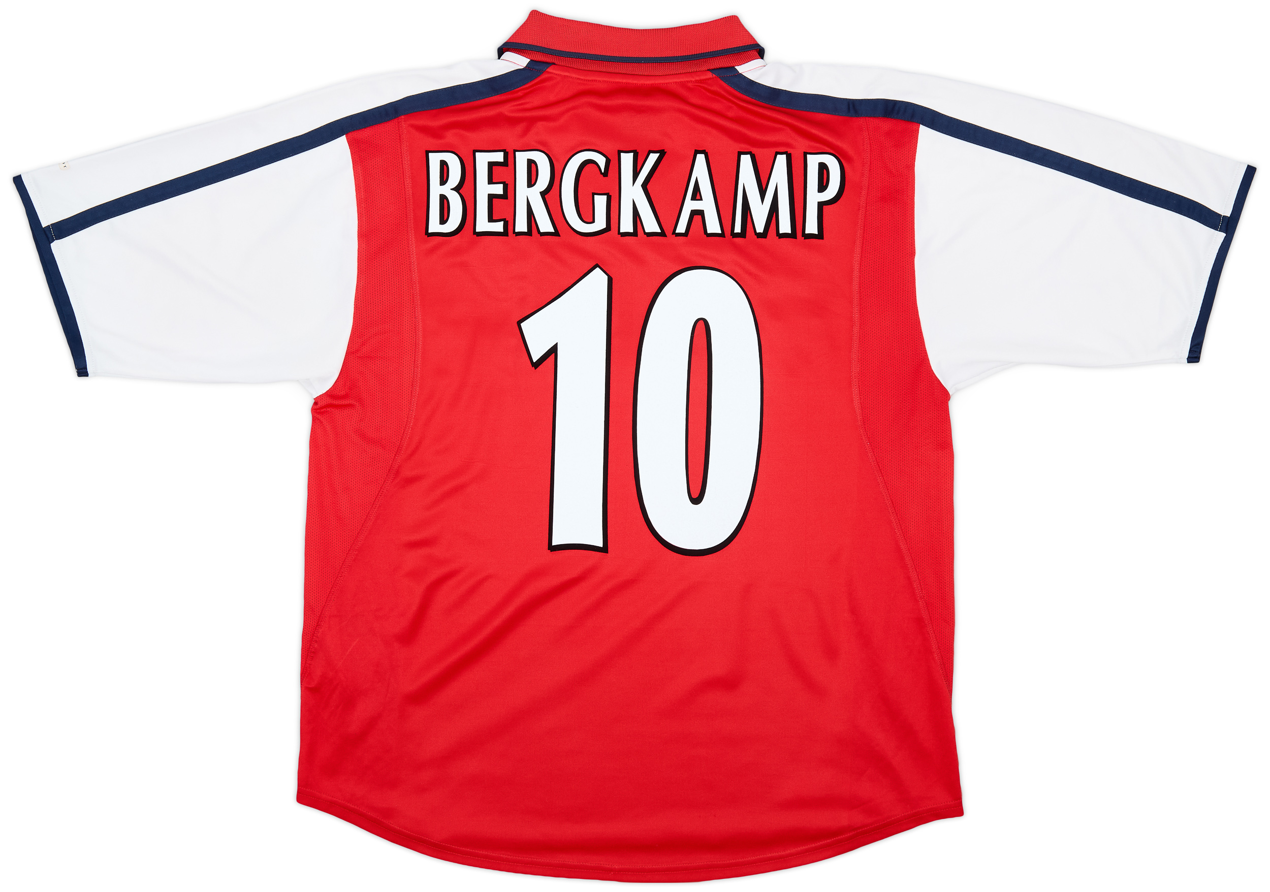 2000-02 Arsenal Home Shirt Bergkamp #10 - 7/10 - (L)
