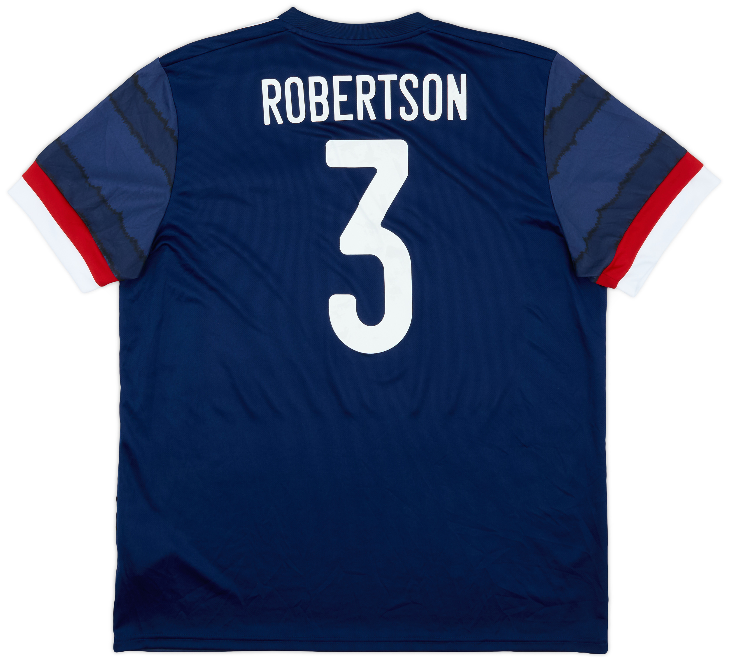 2020-22 Scotland Home Shirt Robertson #3 - 9/10 - (XL)