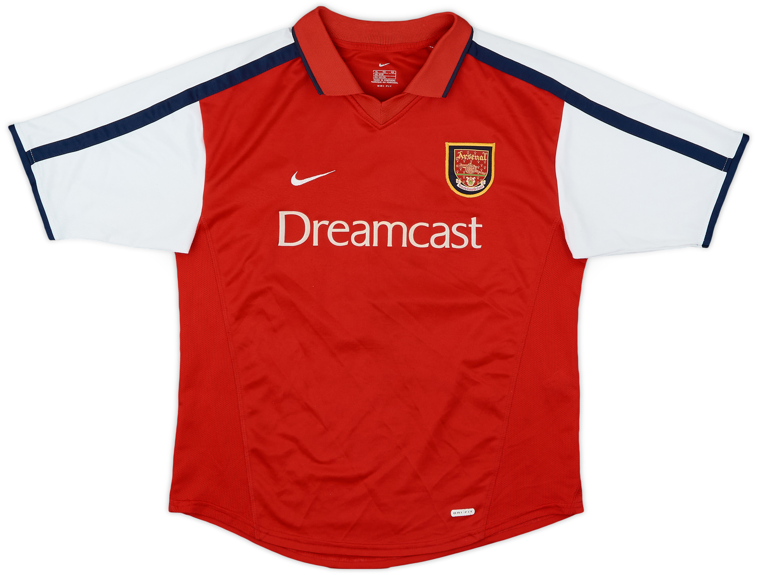 2000-02 Arsenal Home Shirt - 8/10 - (XL.Boys)