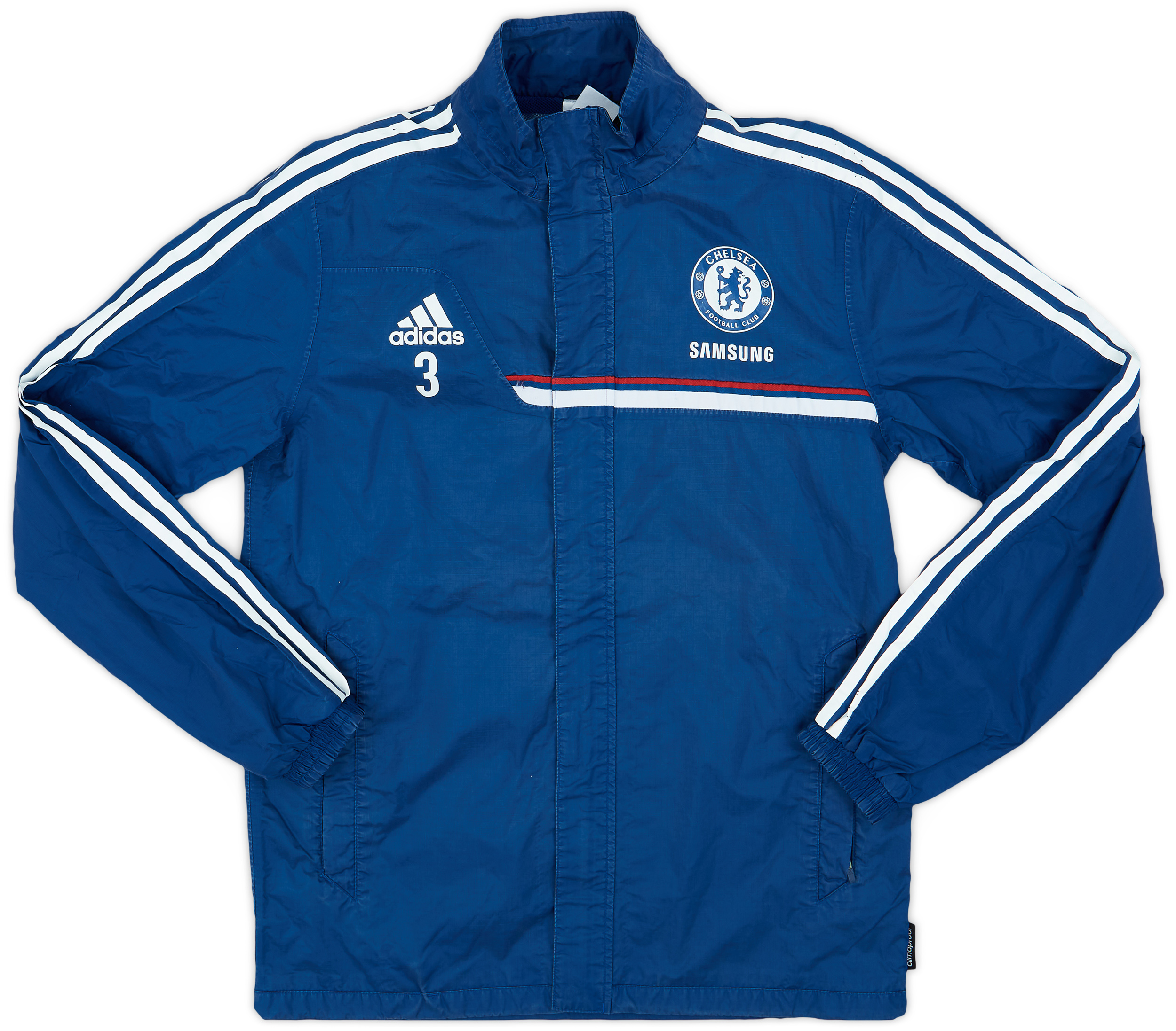 2013-14 Chelsea adidas Player Issue Rain Jacket #3 - 6/10 - (M)