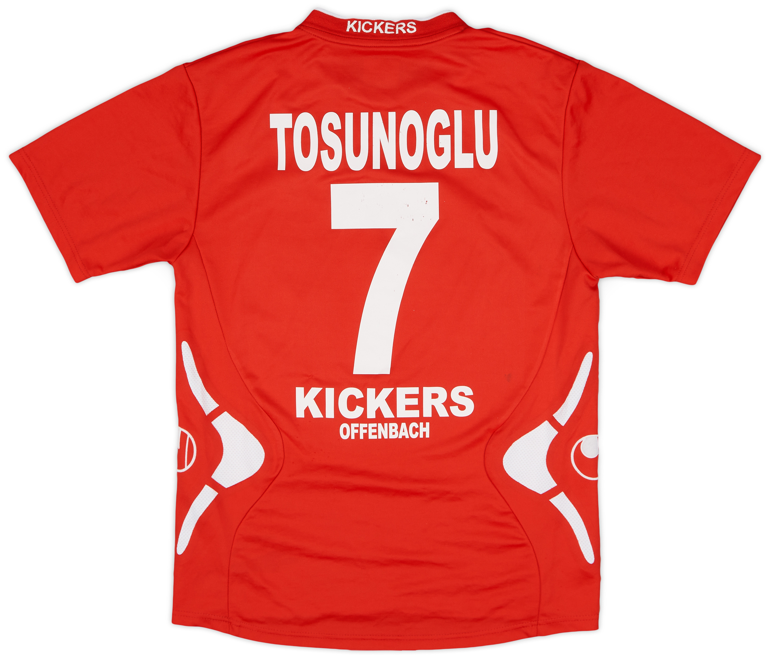 2008-09 Offenbacher Kickers Home Shirt Tosunoglu #7 - 7/10 - (S)