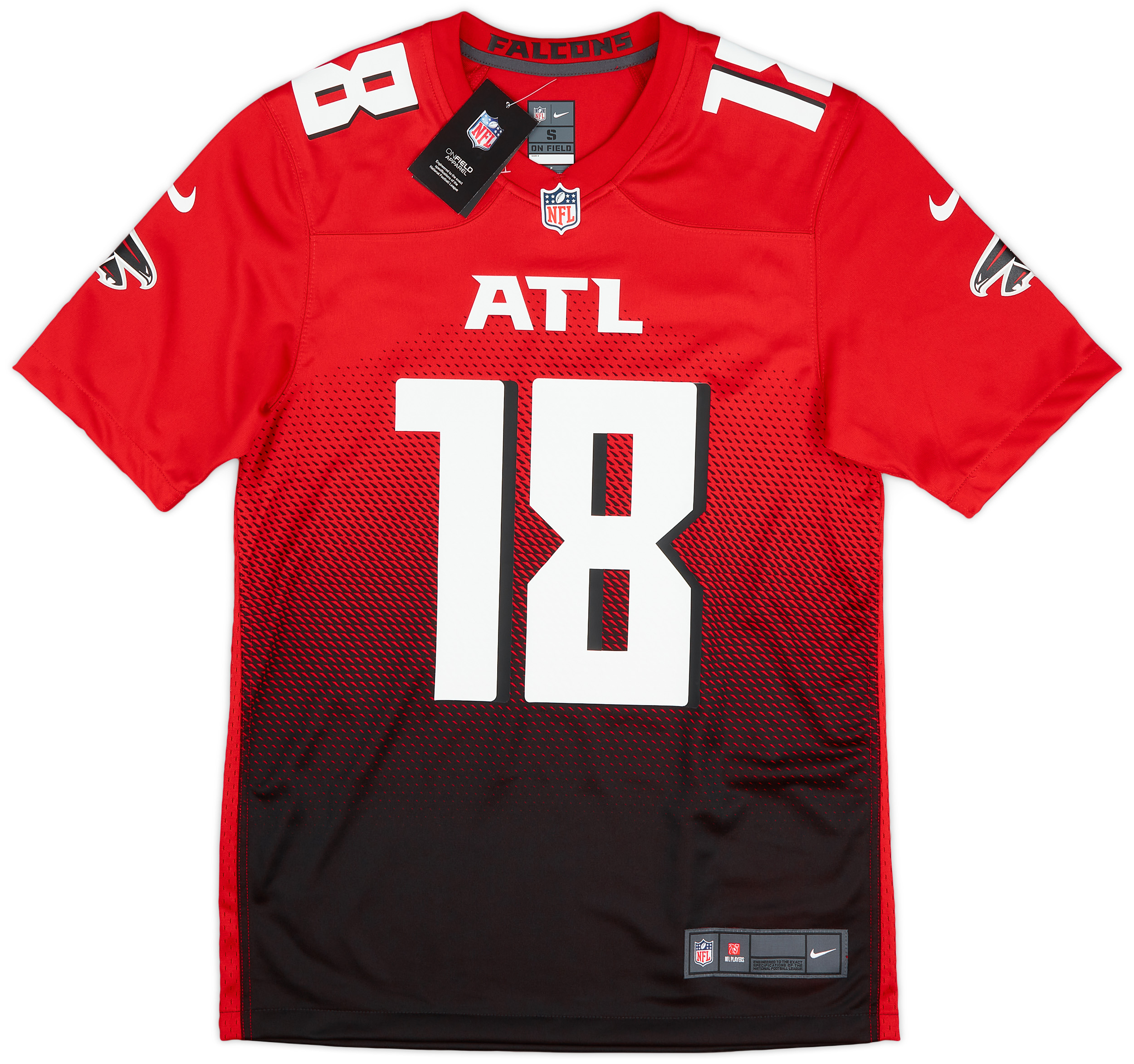 2020-22 Atlanta Falcons Ridley #18 Nike Game Alternate Jersey (S)