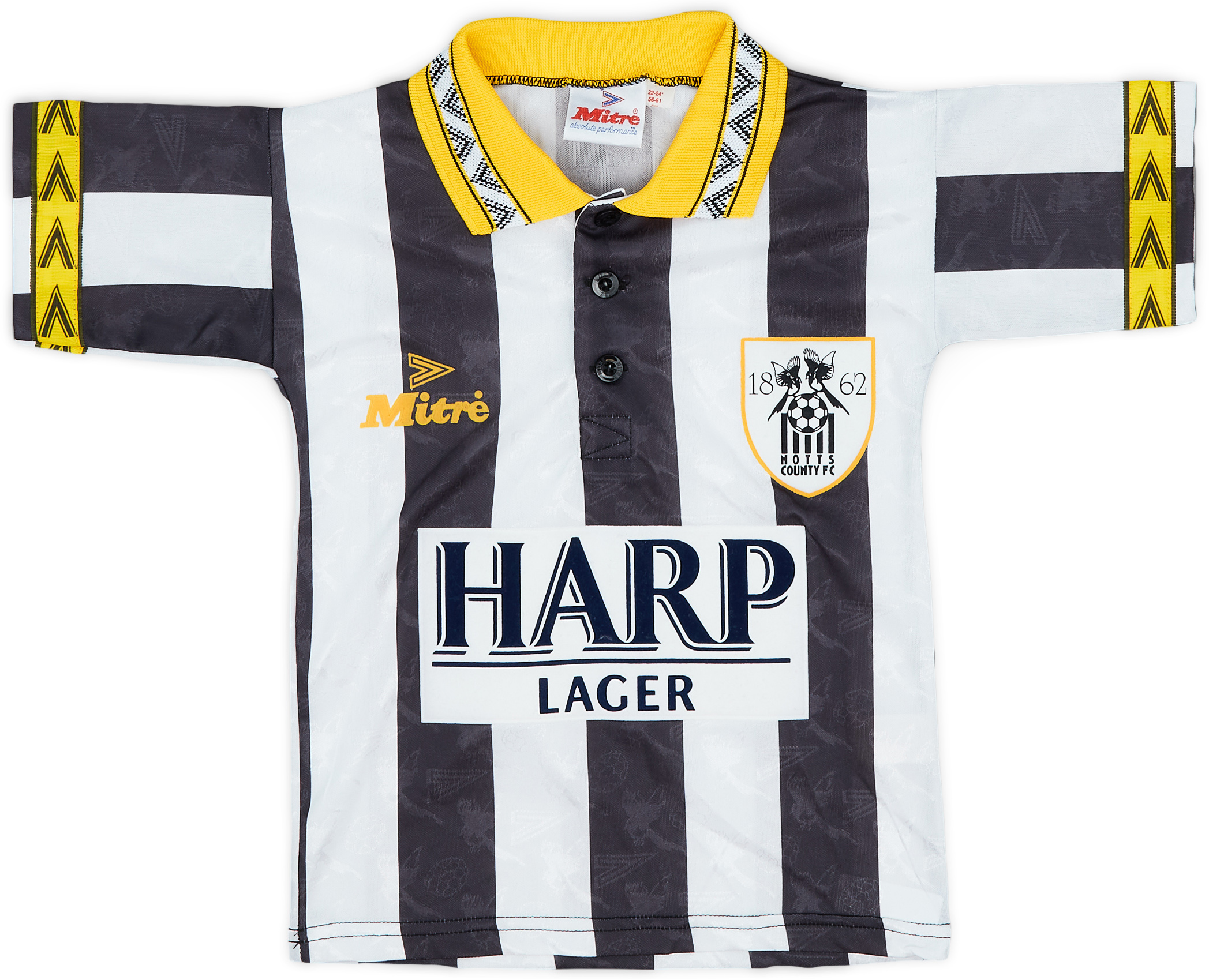 1994-96 Notts County Home Shirt - 10/10 - (4-5 Years)