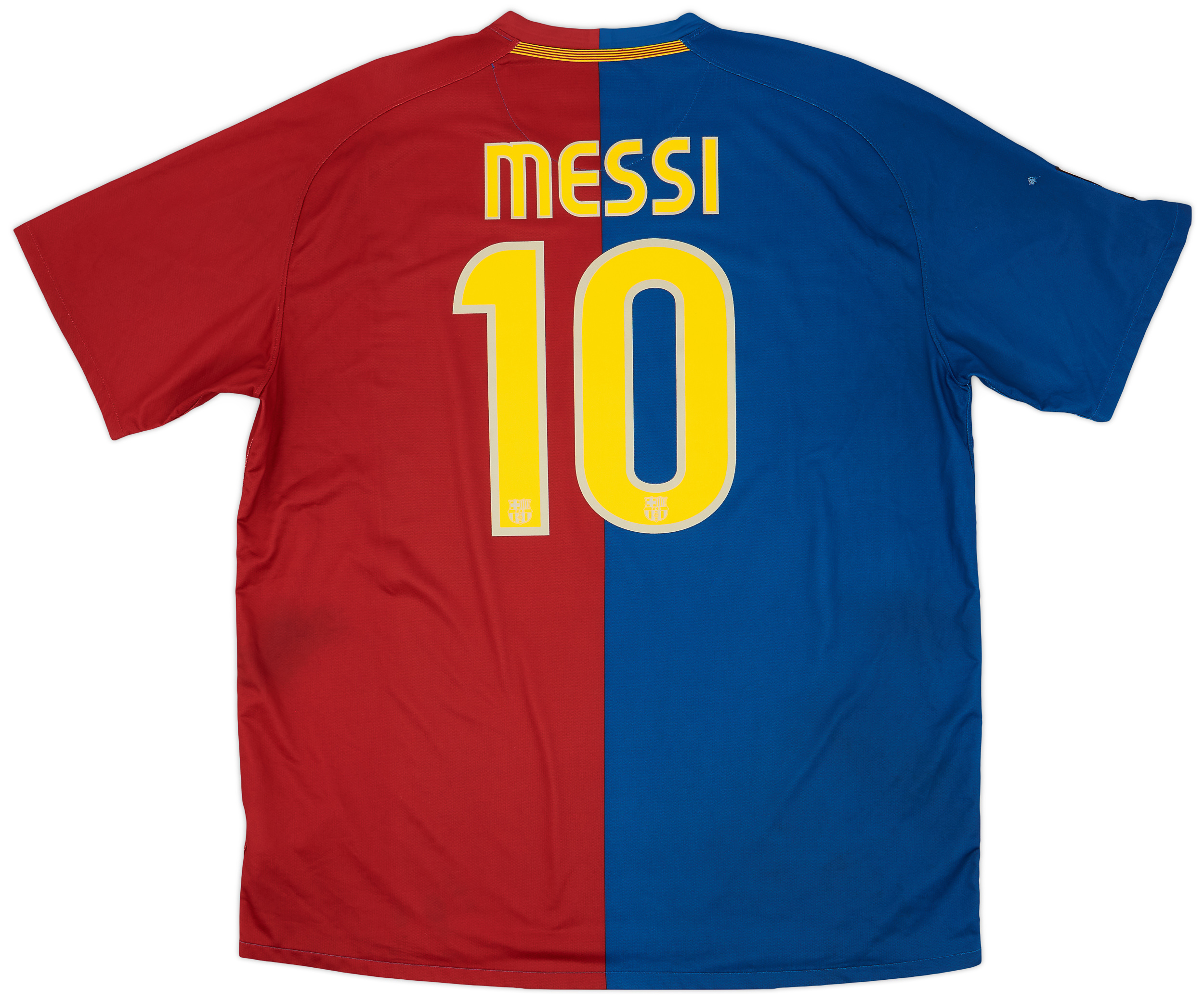 2008-09 Barcelona Home Shirt Messi #10 - 6/10 - (XXL)