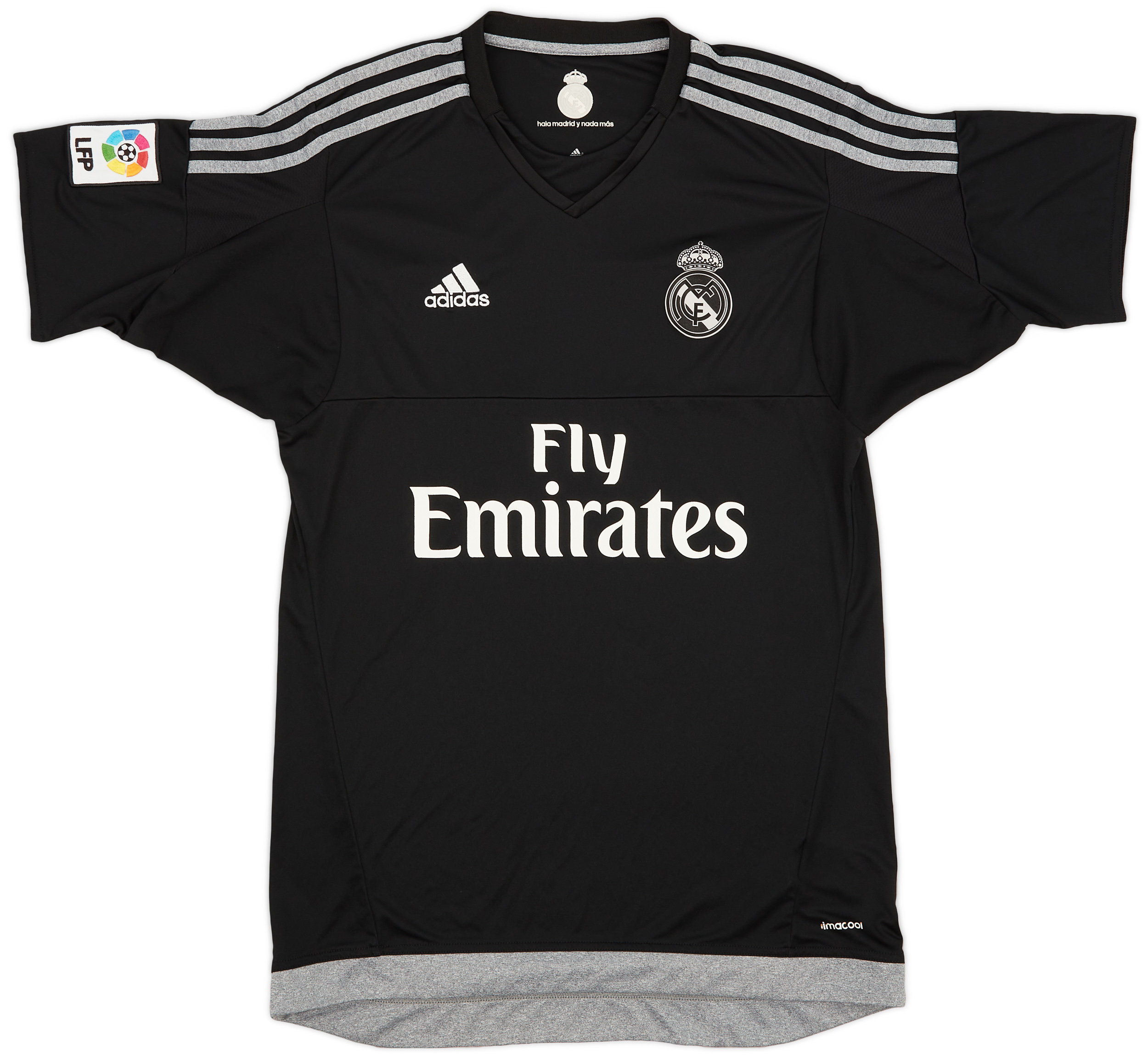 2015-16 Real Madrid GK Away S/S Shirt - 8/10 - (M)